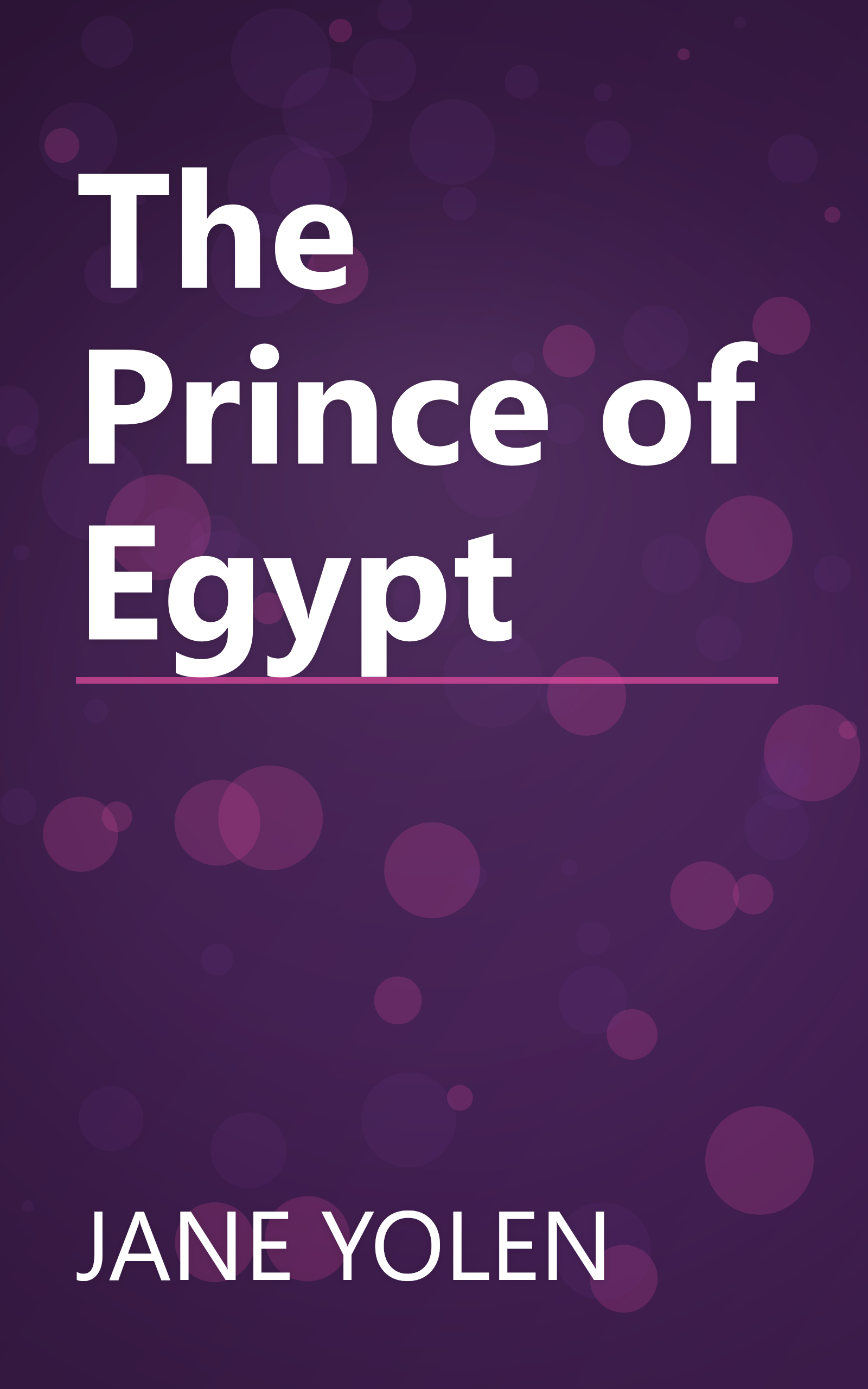 The Prince of Egypt book cover