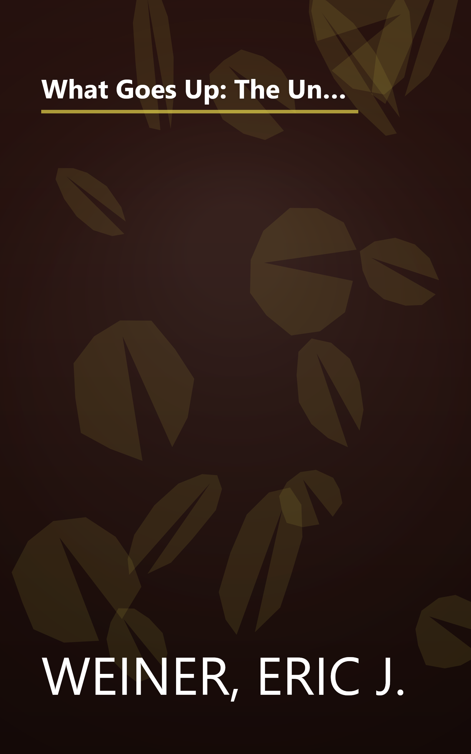 What Goes Up: The Uncensored History of Modern Wall Street as Told by the Bankers, Brokers, CEOs, and Scoundrels Who Made It Happen book cover