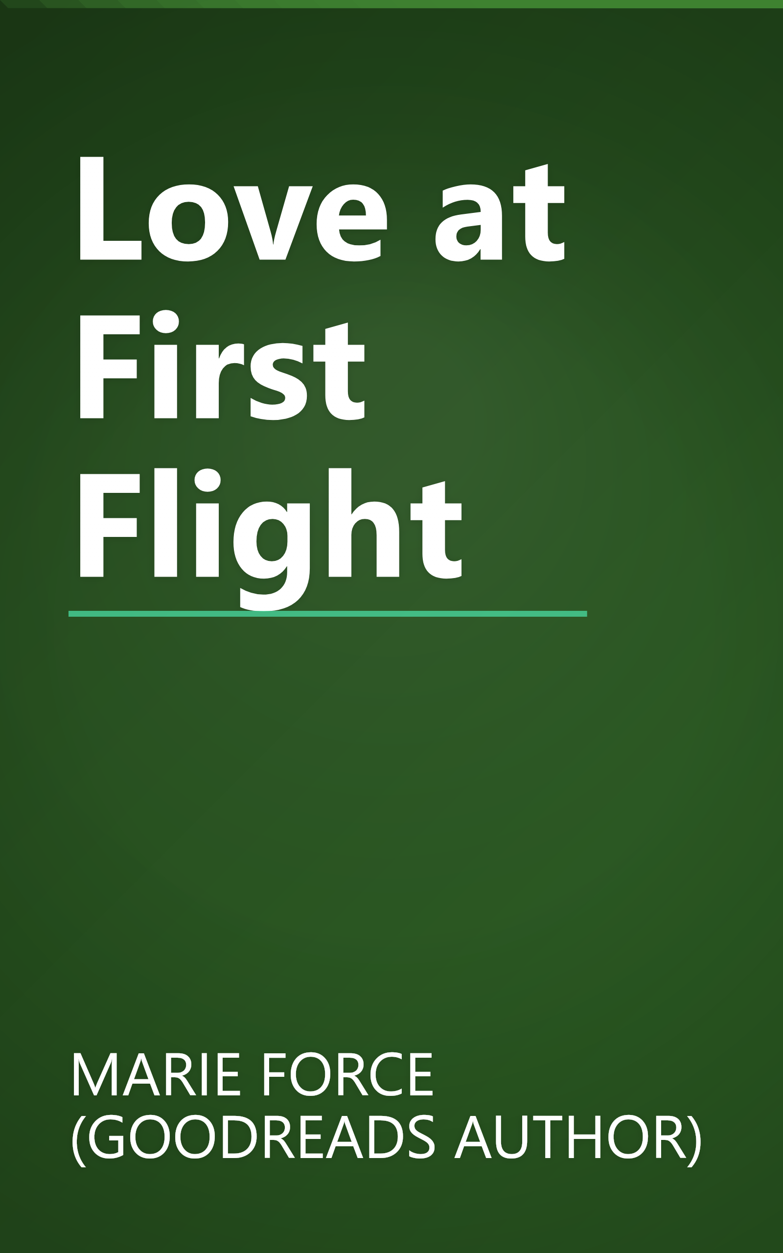 Love at First Flight book cover