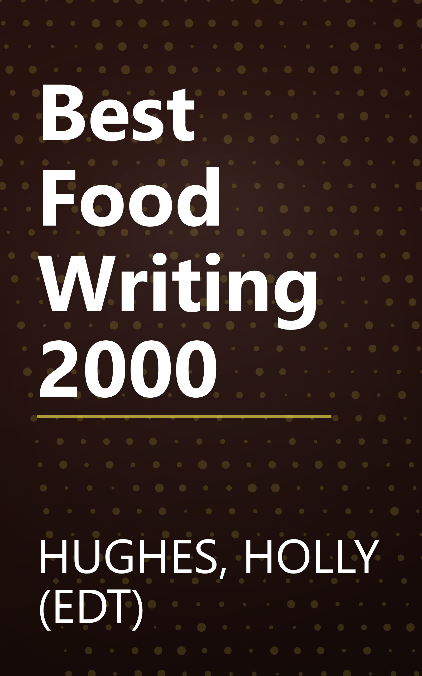 Best Food Writing 2000 book cover