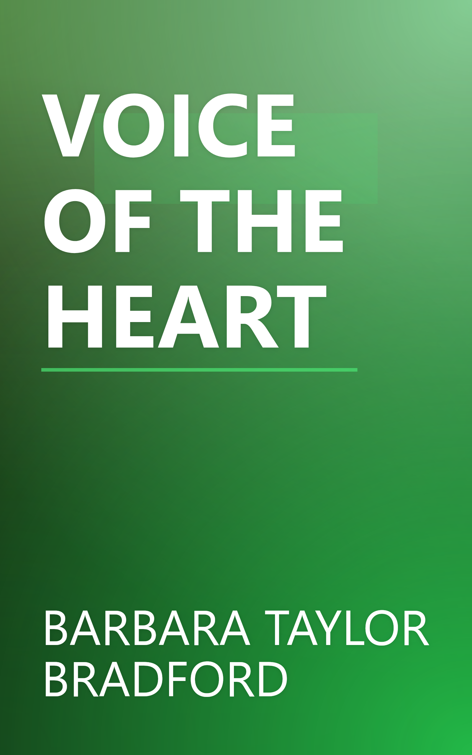 VOICE OF THE HEART book cover