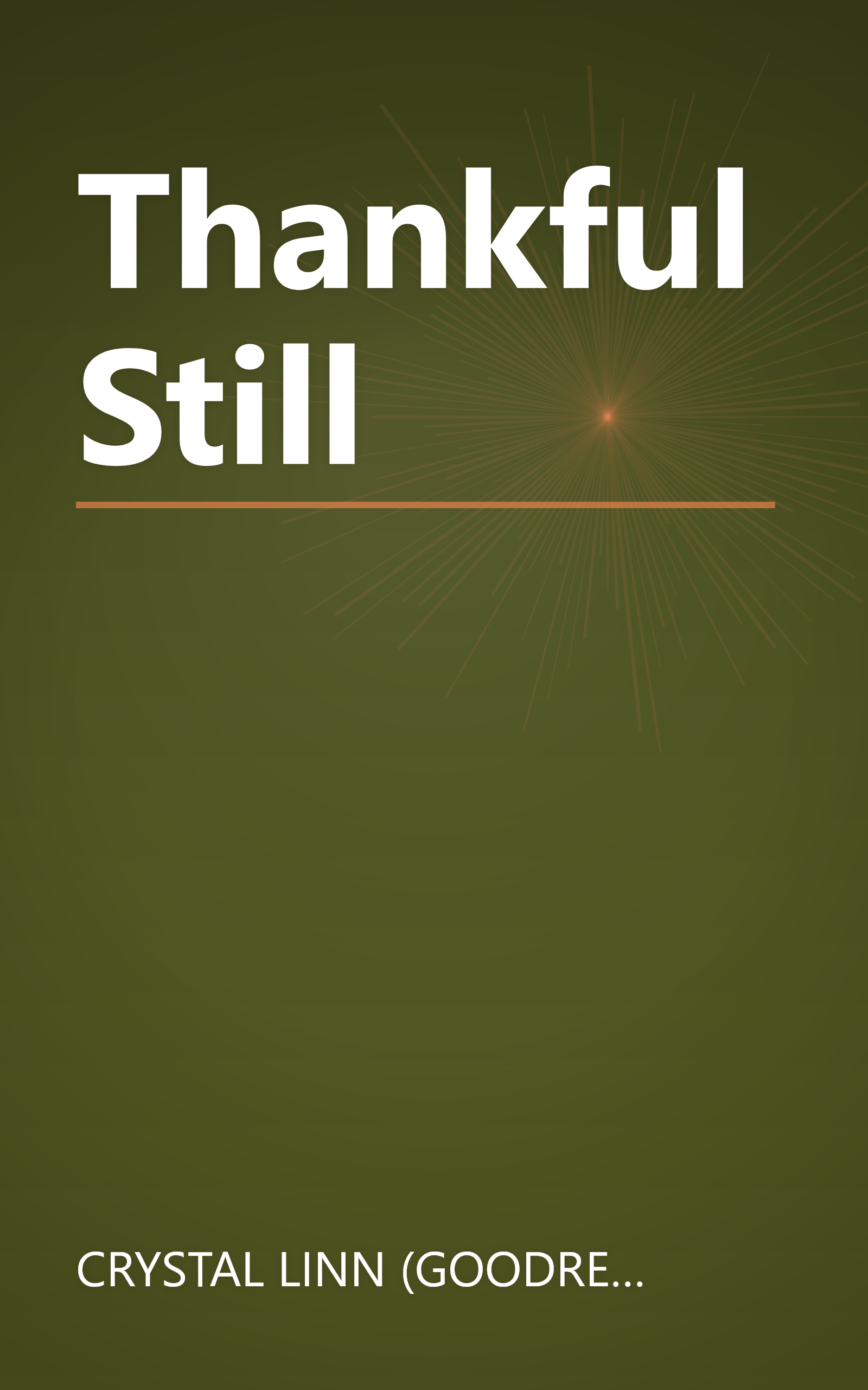 Thankful Still book cover
