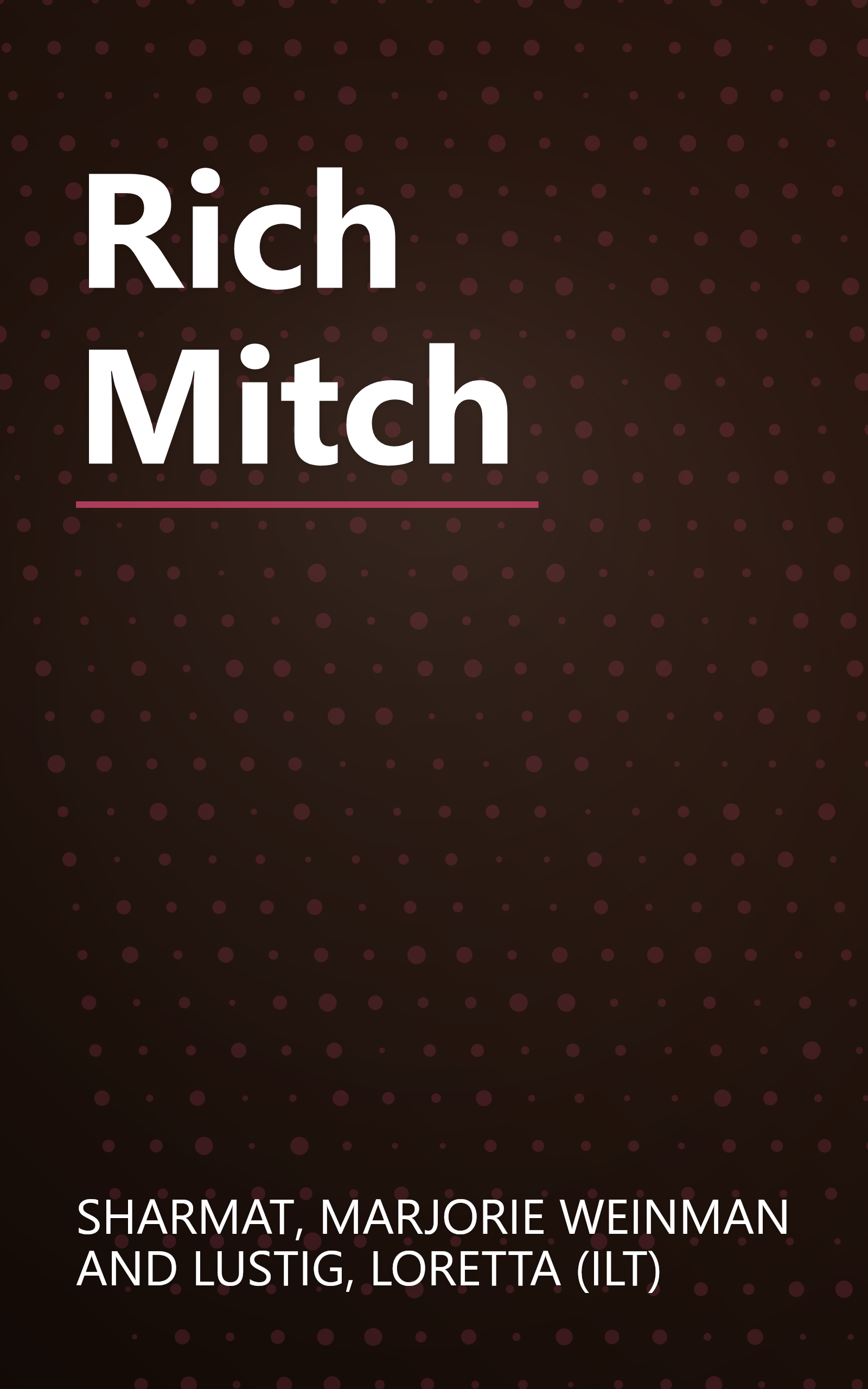 Rich Mitch book cover