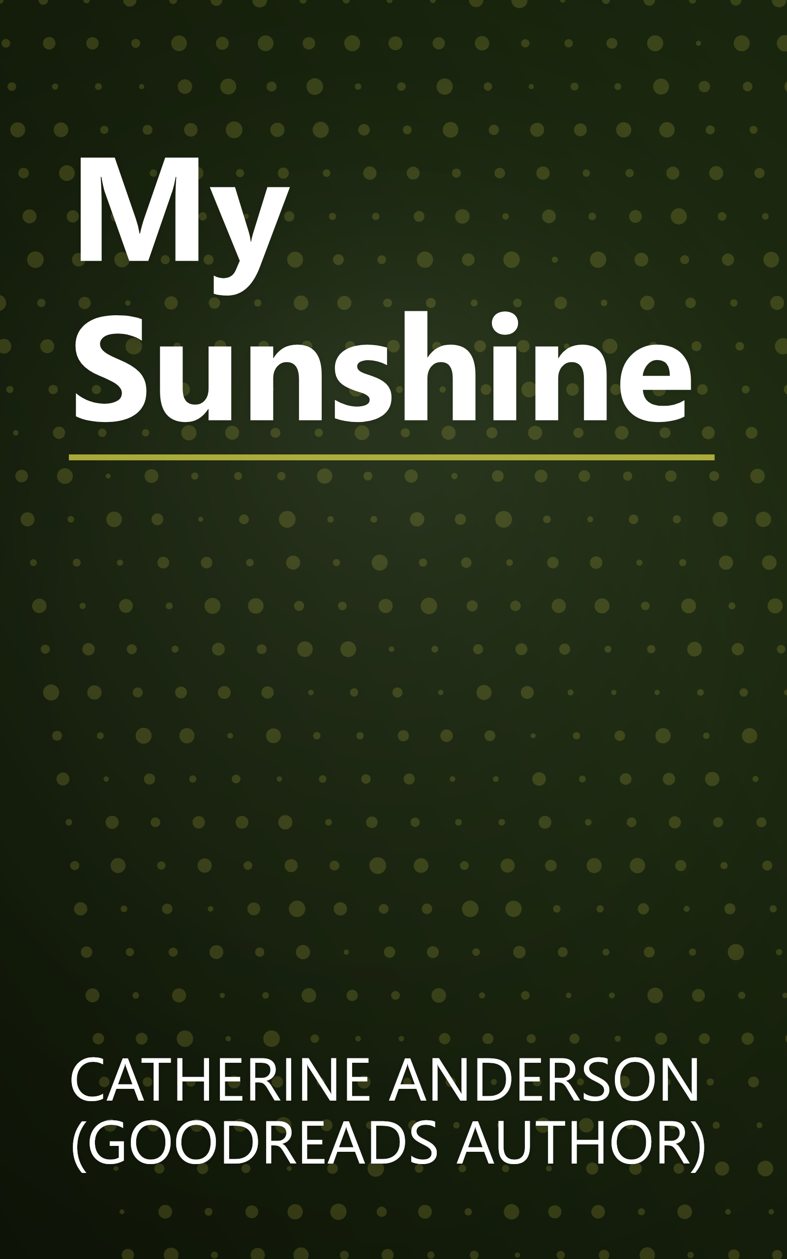 My Sunshine book cover