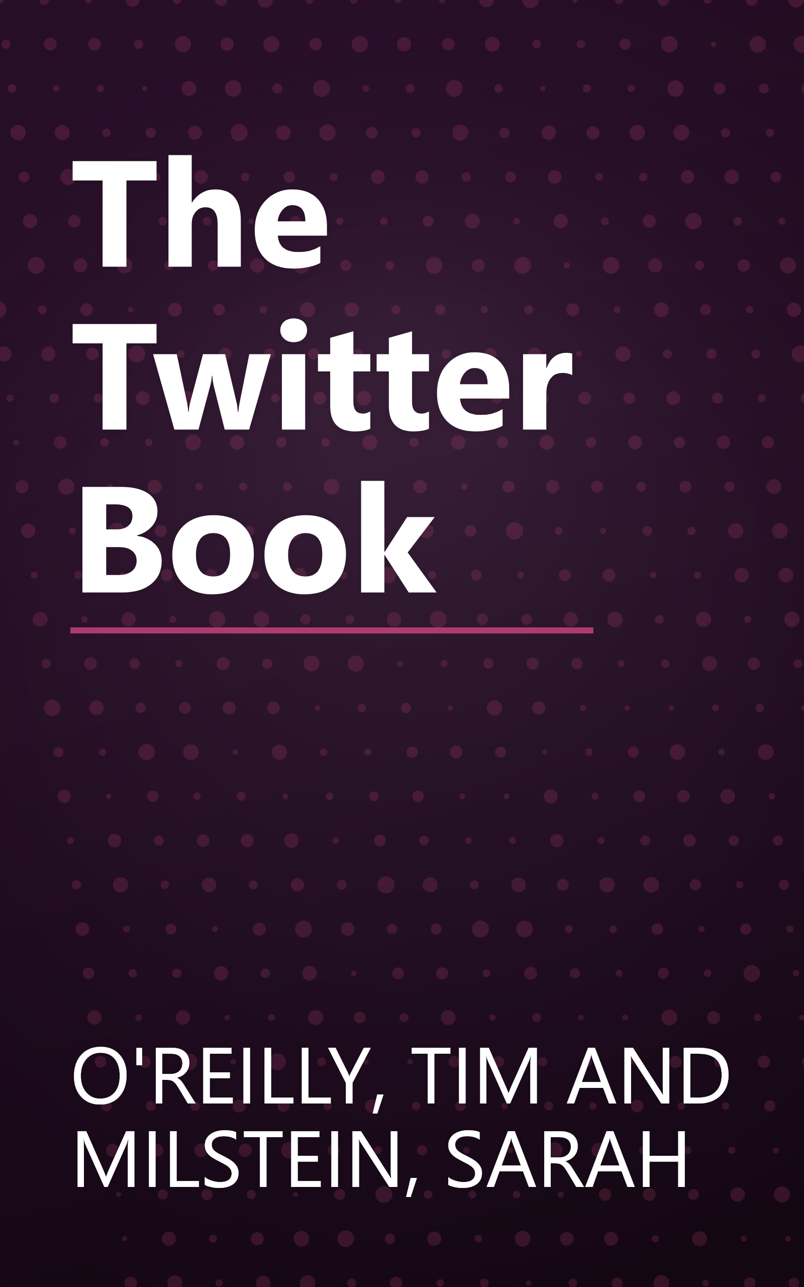 The Twitter Book book cover