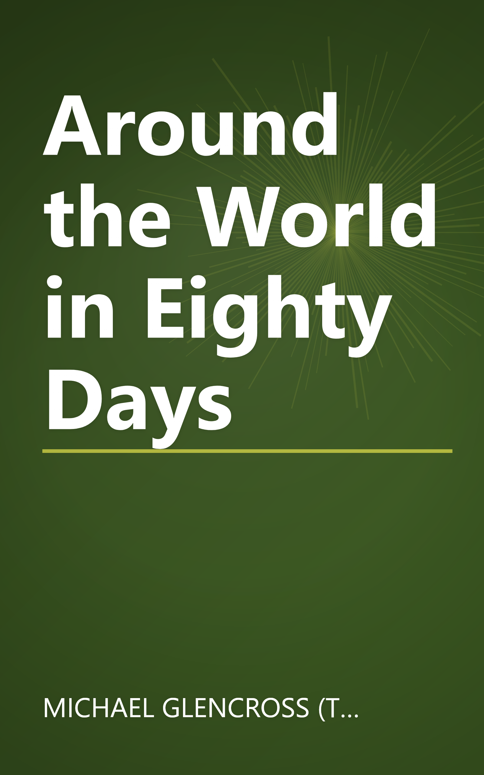 Around the World in Eighty Days book cover