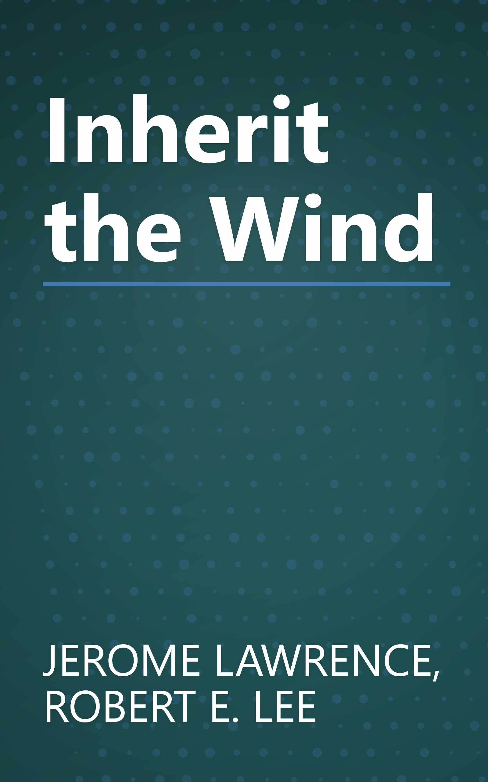 Inherit the Wind book cover