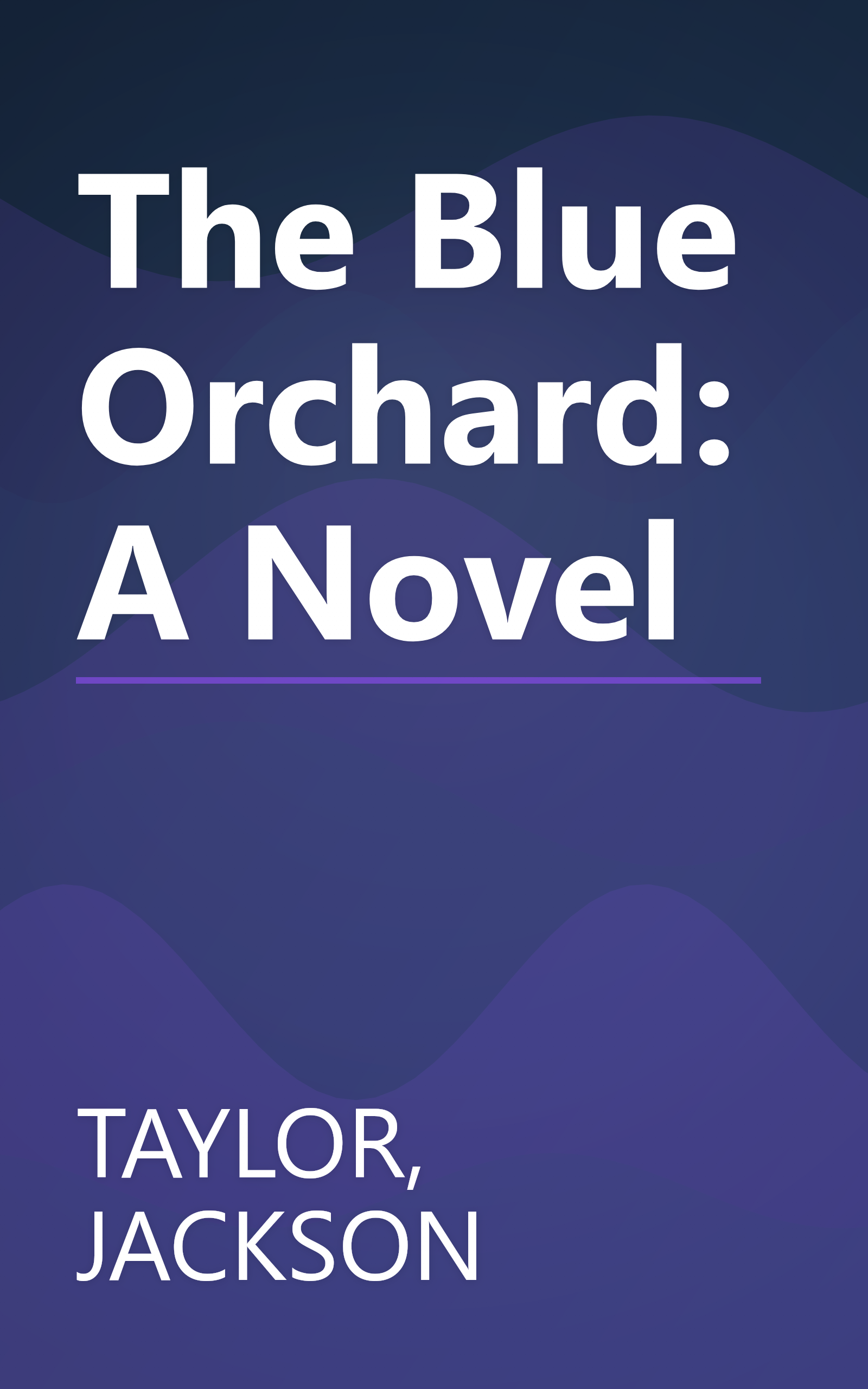 The Blue Orchard: A Novel book cover