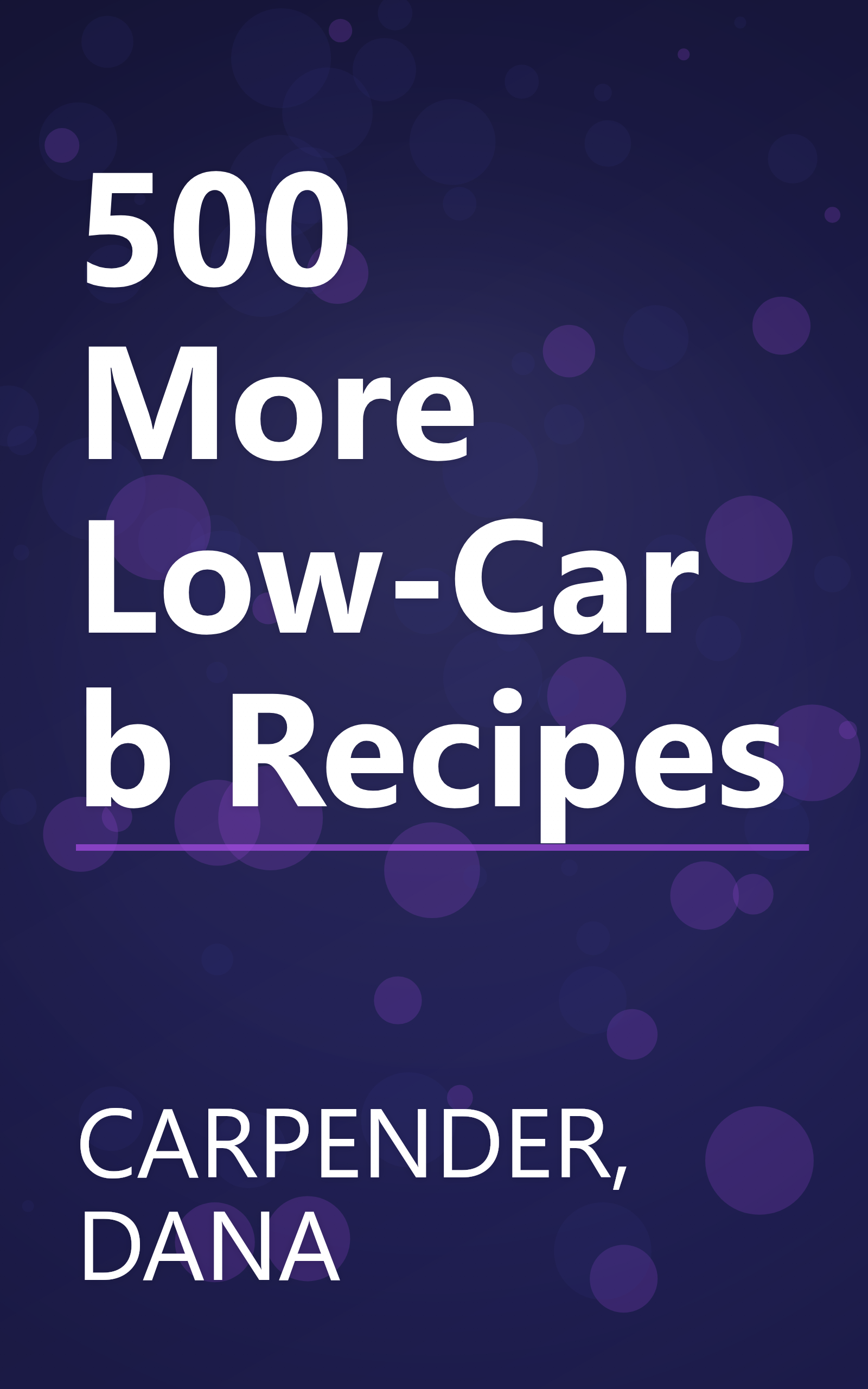 500 More Low-Carb Recipes book cover