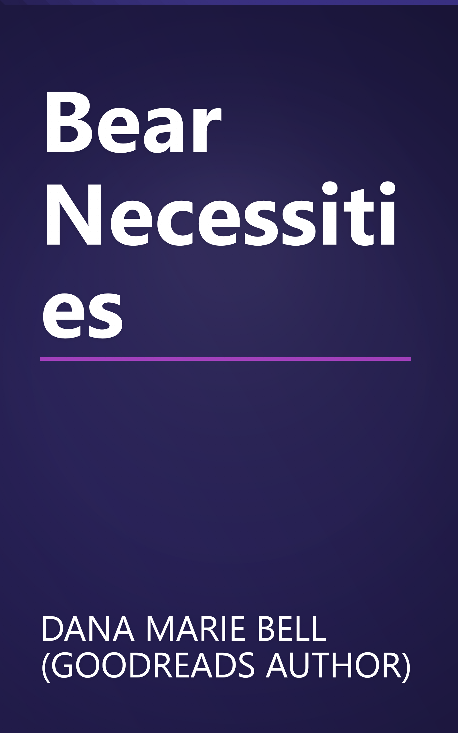 Bear Necessities book cover