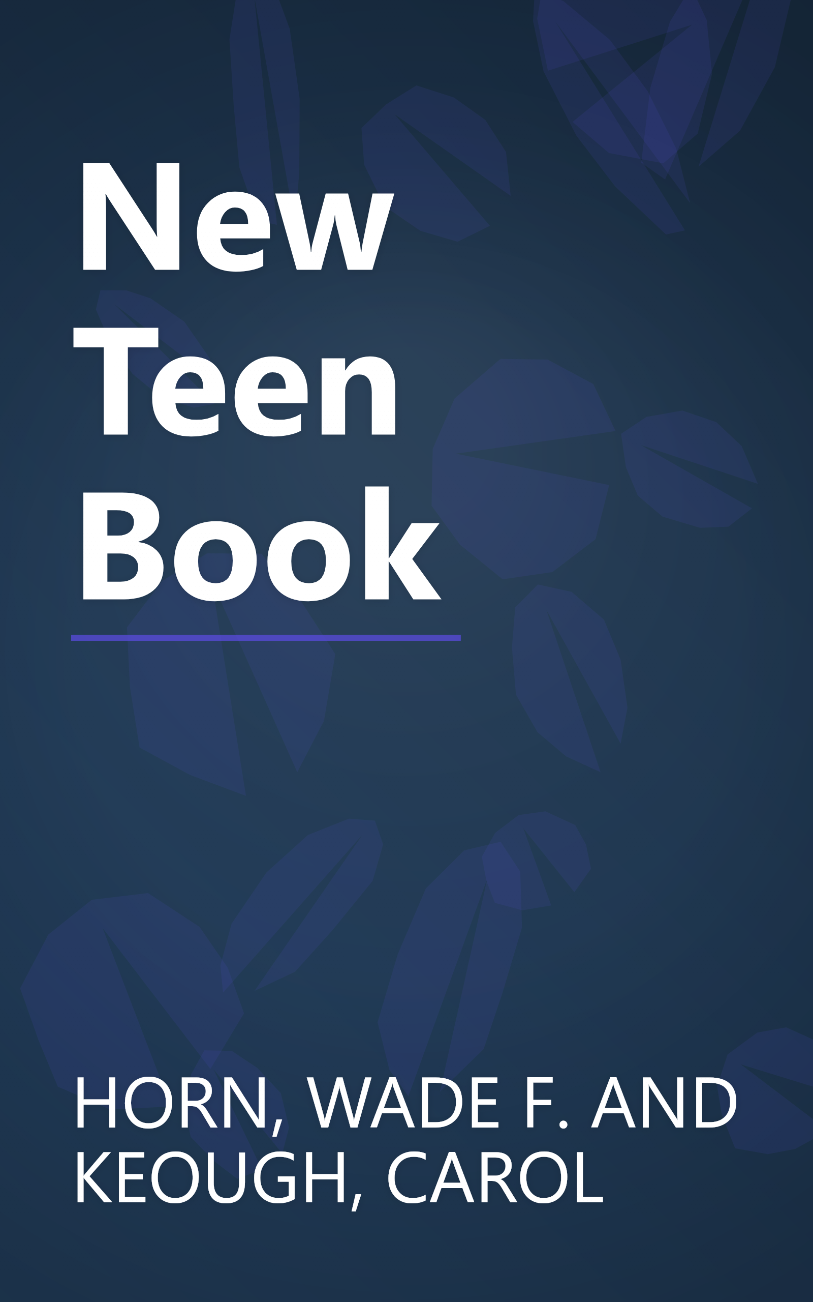 New Teen Book book cover