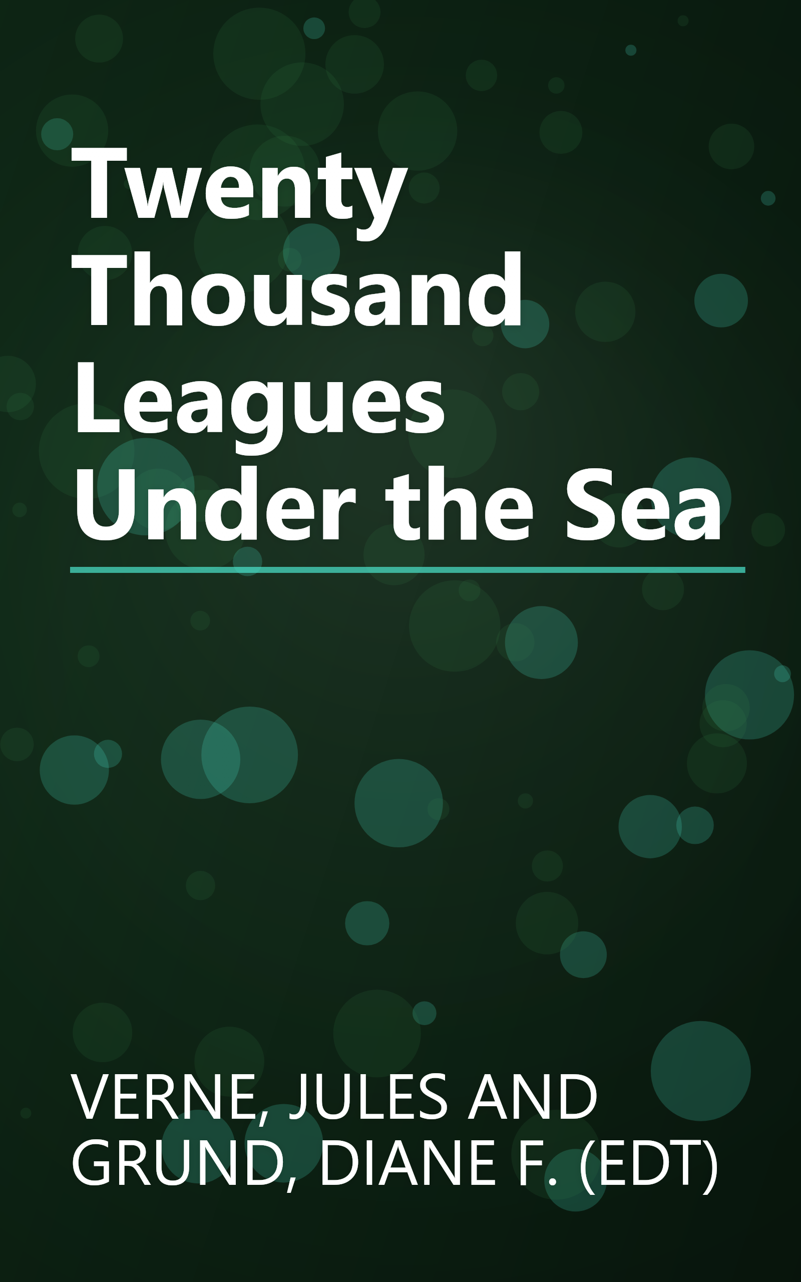 Twenty Thousand Leagues Under the Sea book cover