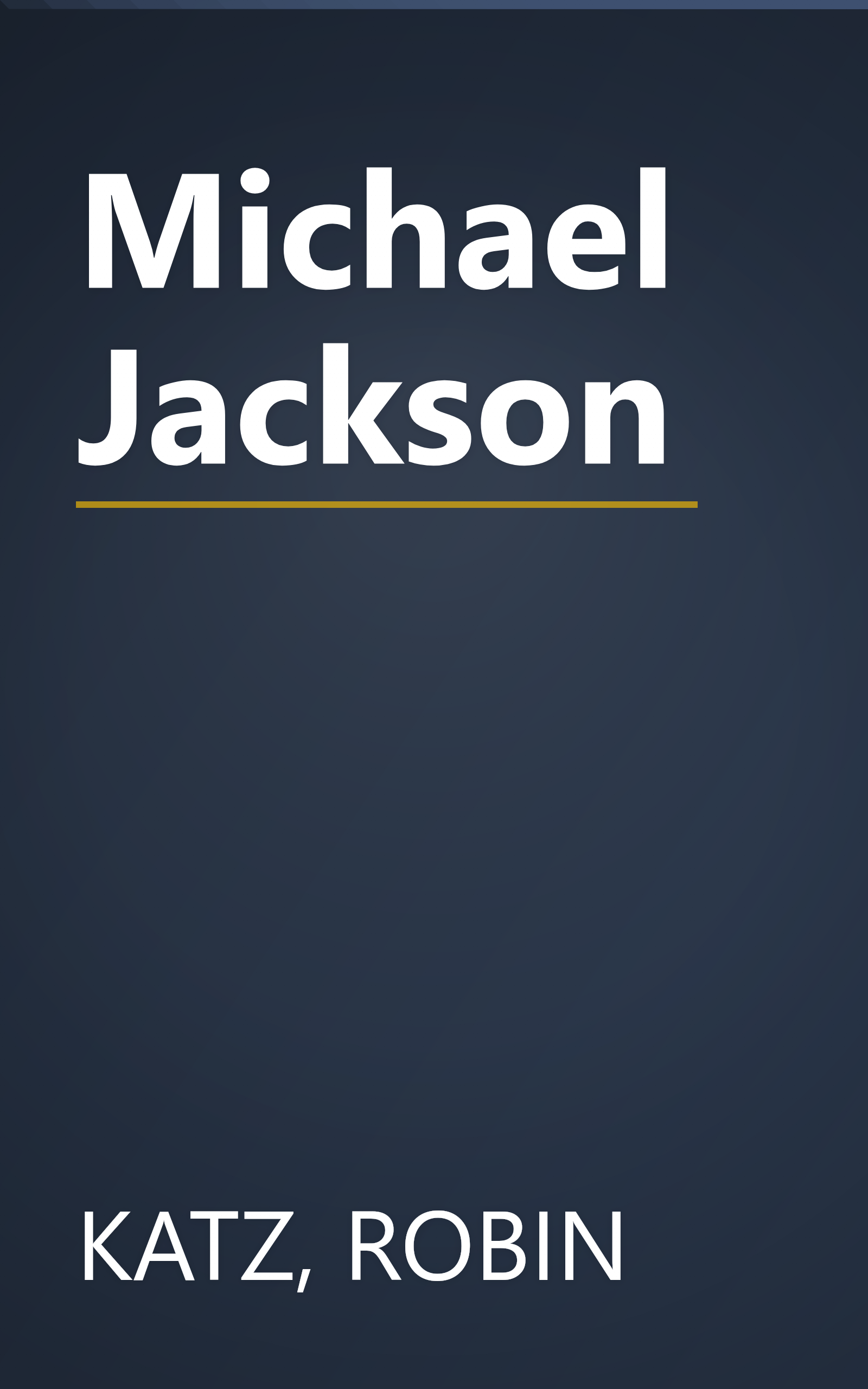 Michael Jackson book cover