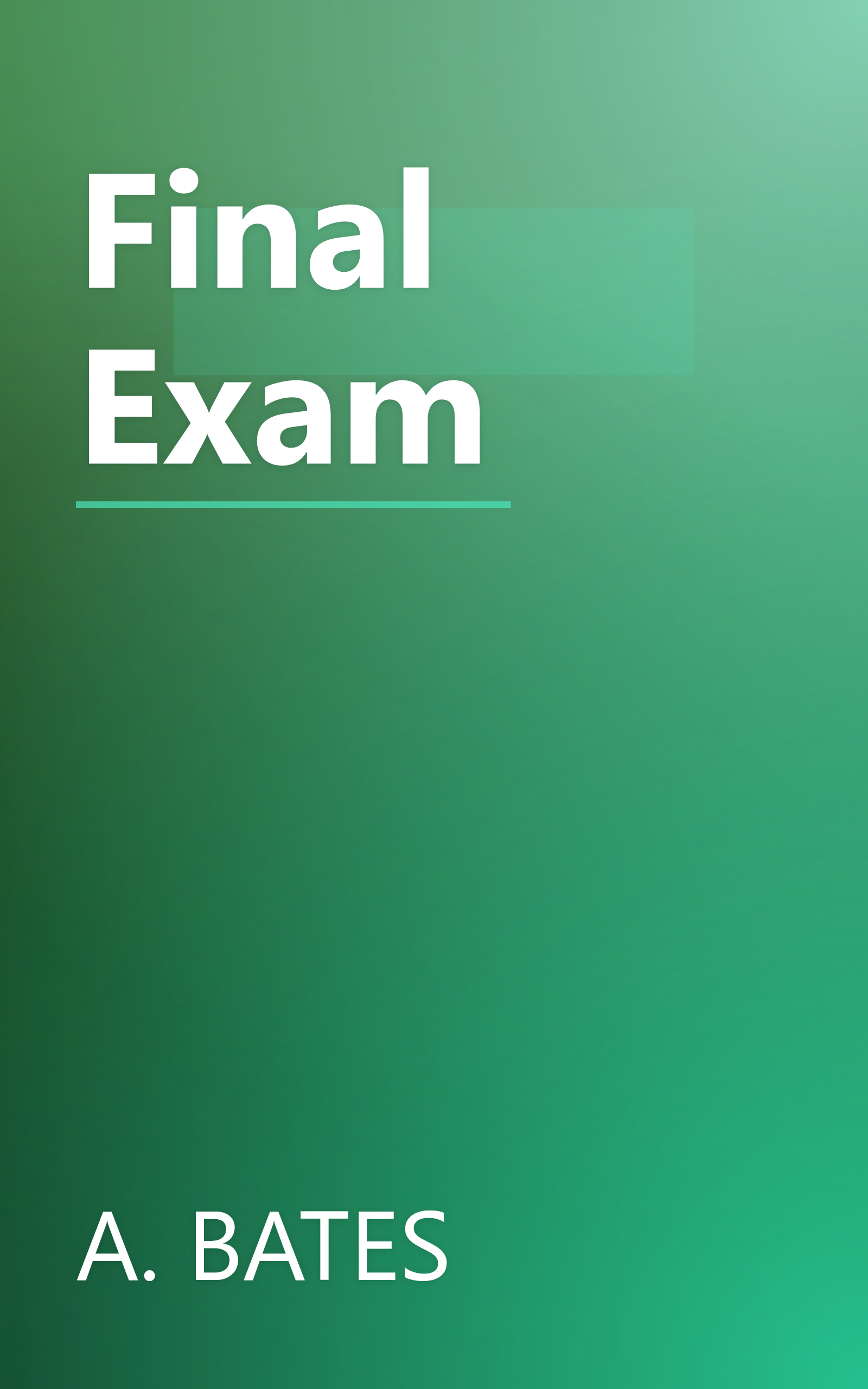 Final Exam book cover