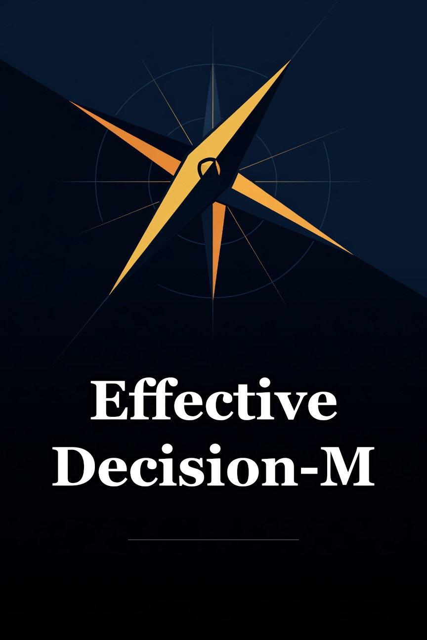 Effective Decision-Making book cover