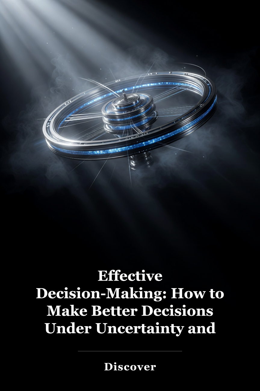 Effective Decision-Making: How to Make Better Decisions Under Uncertainty and Pressure book cover