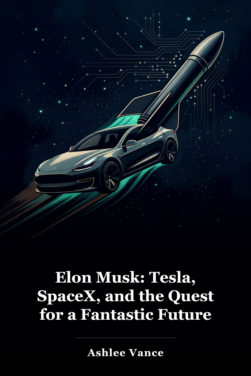 Elon Musk: Tesla, SpaceX, and the Quest for a Fantastic Future book cover