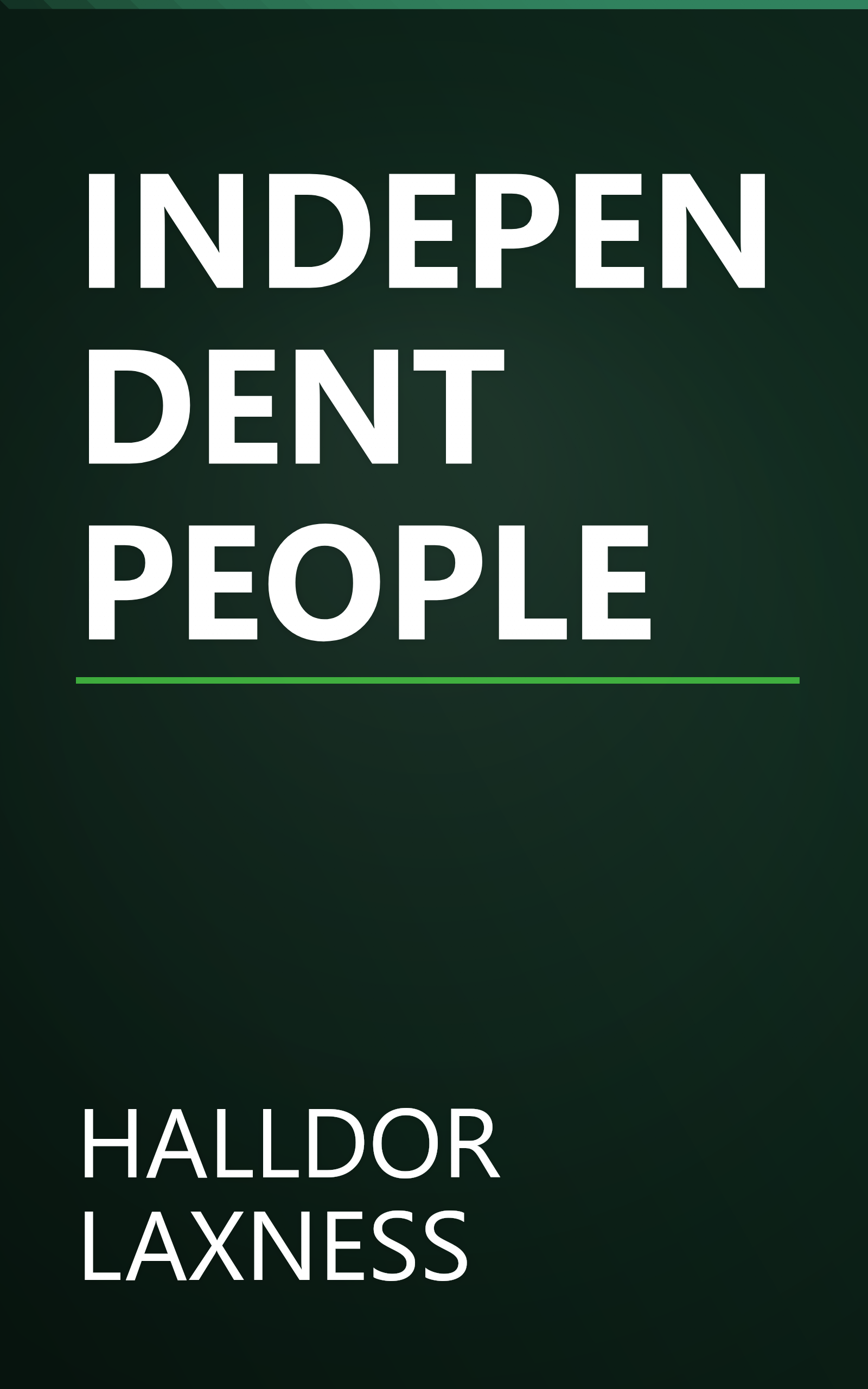 INDEPENDENT PEOPLE book cover