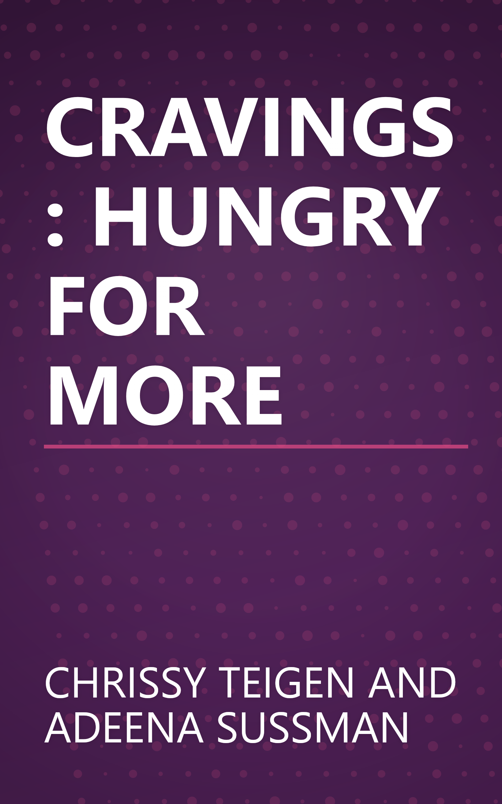 CRAVINGS: HUNGRY FOR MORE book cover