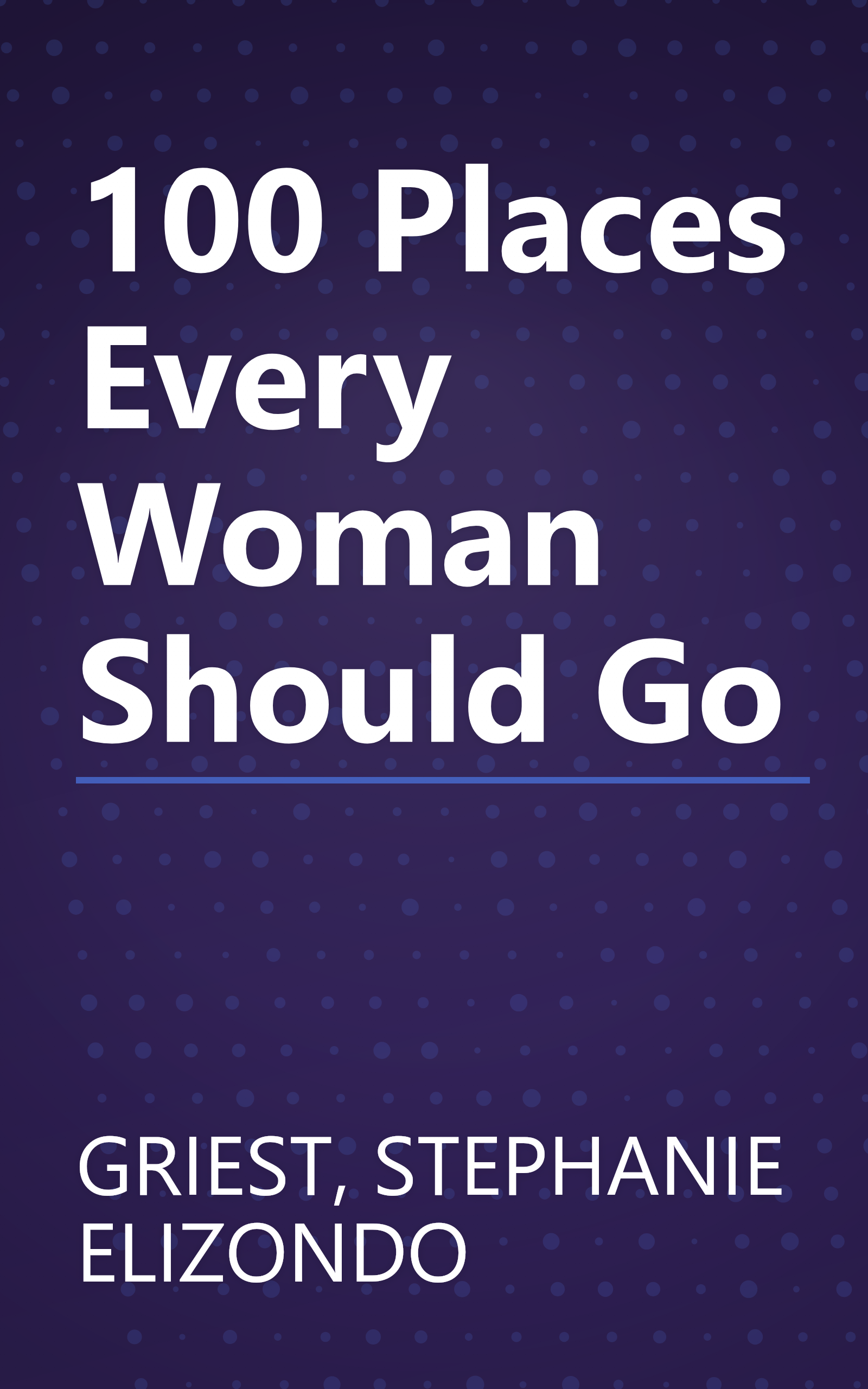 100 Places Every Woman Should Go book cover