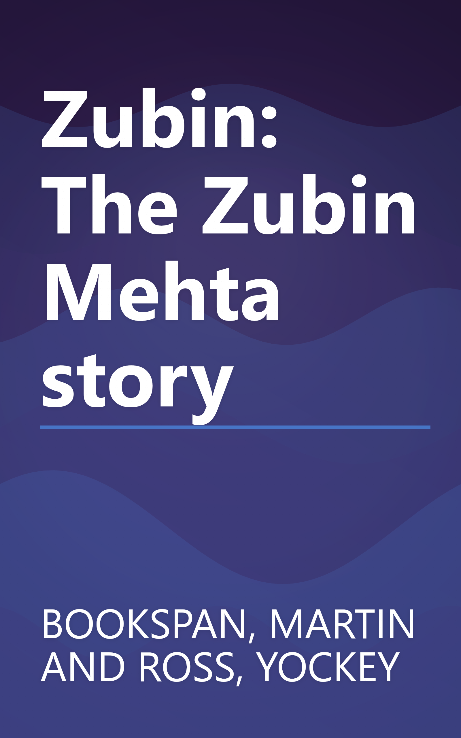 Zubin: The Zubin Mehta story book cover