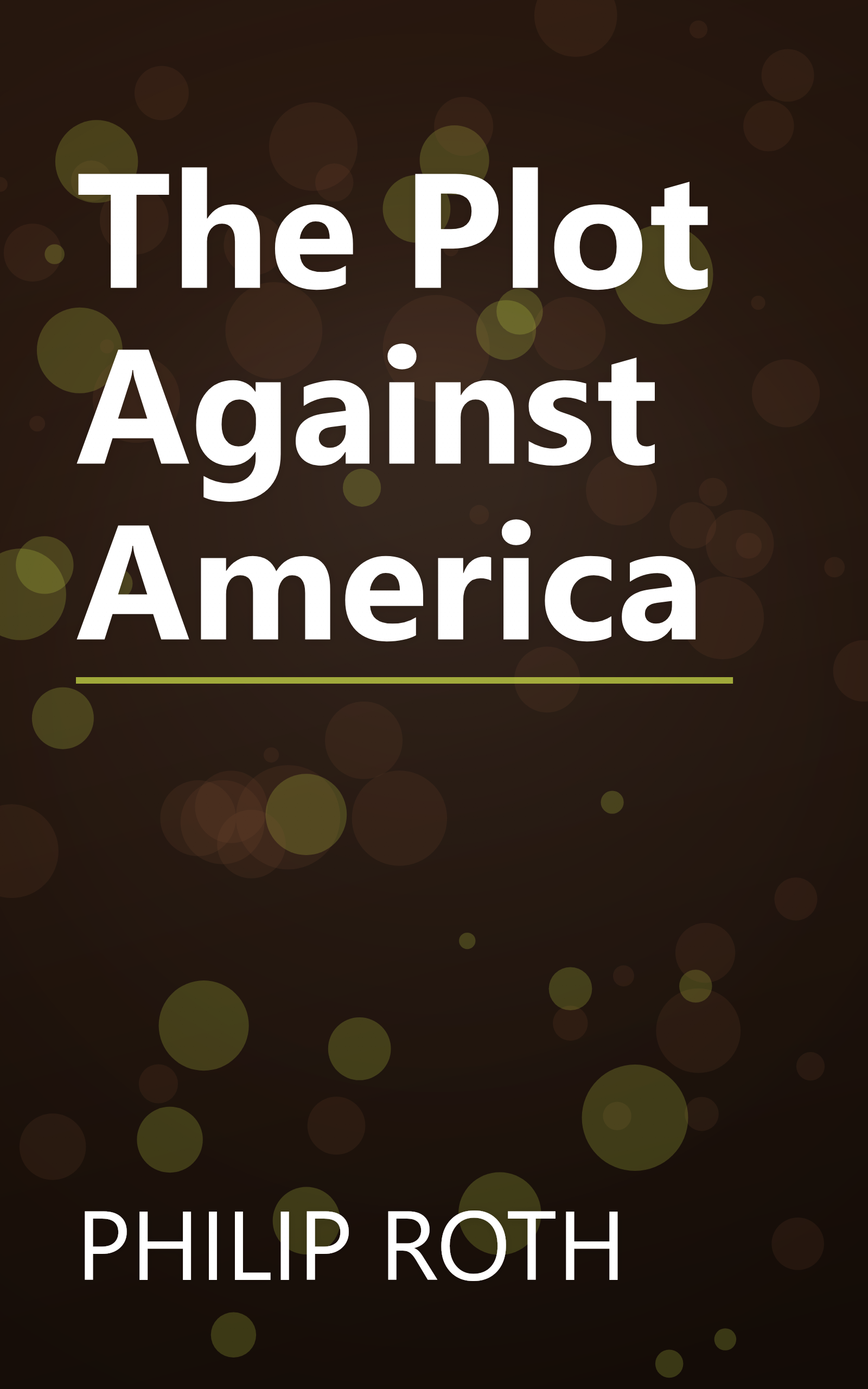 The Plot Against America book cover