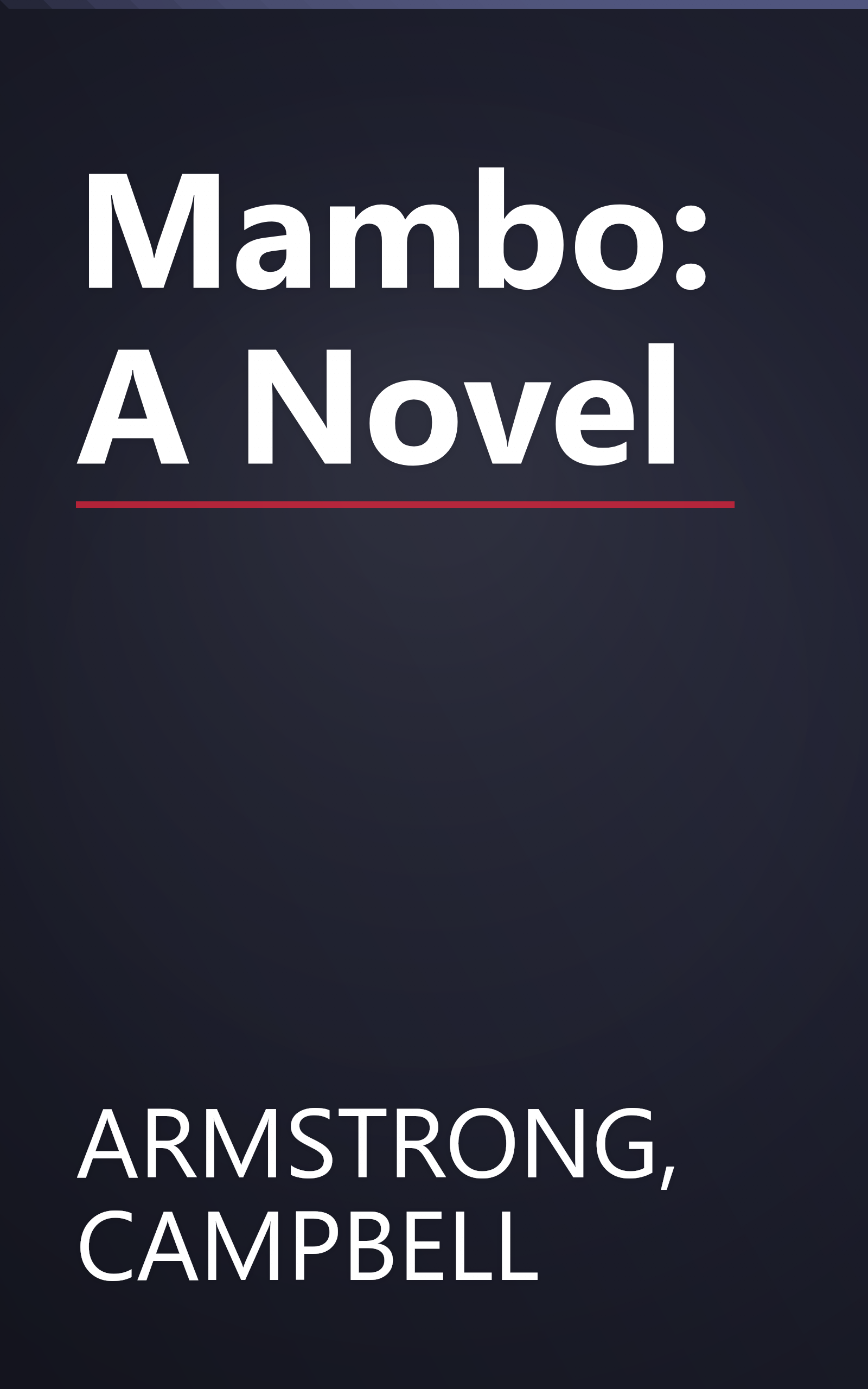 Mambo: A Novel book cover