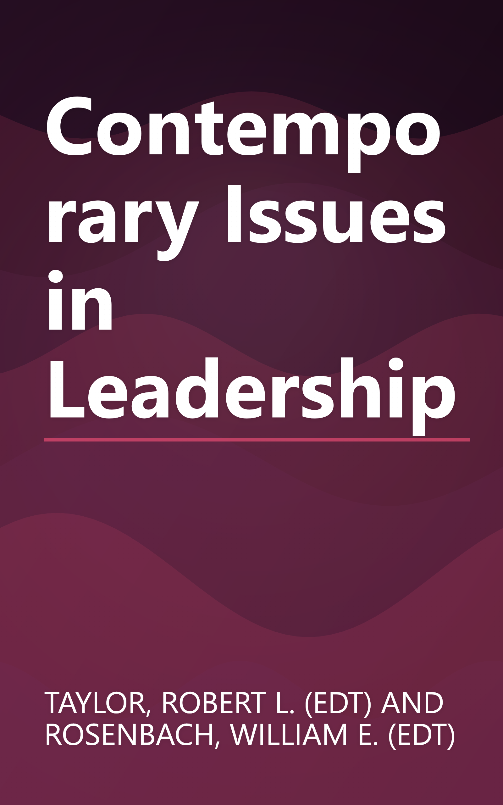 Contemporary Issues in Leadership book cover
