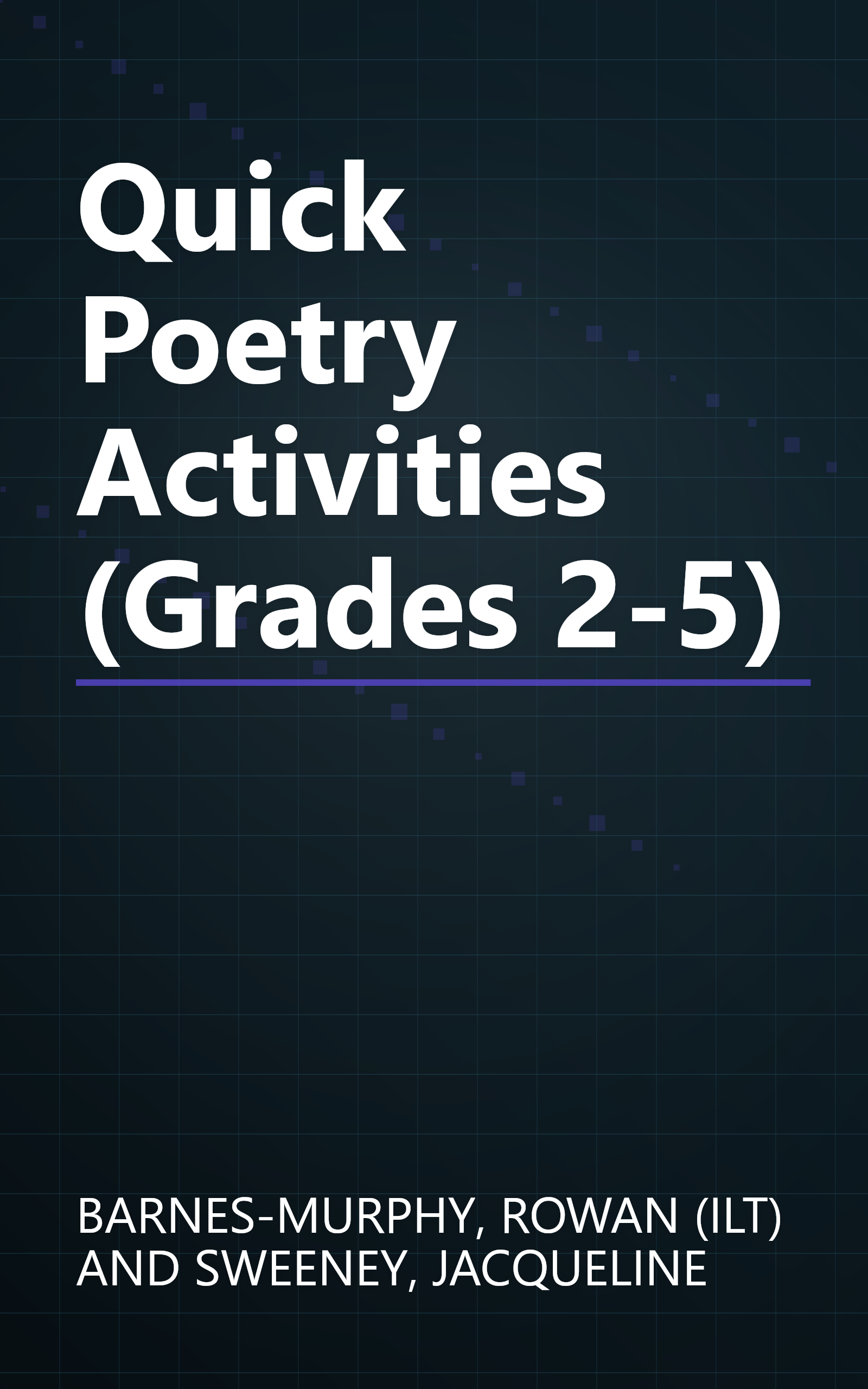 Quick Poetry Activities (Grades 2-5) book cover