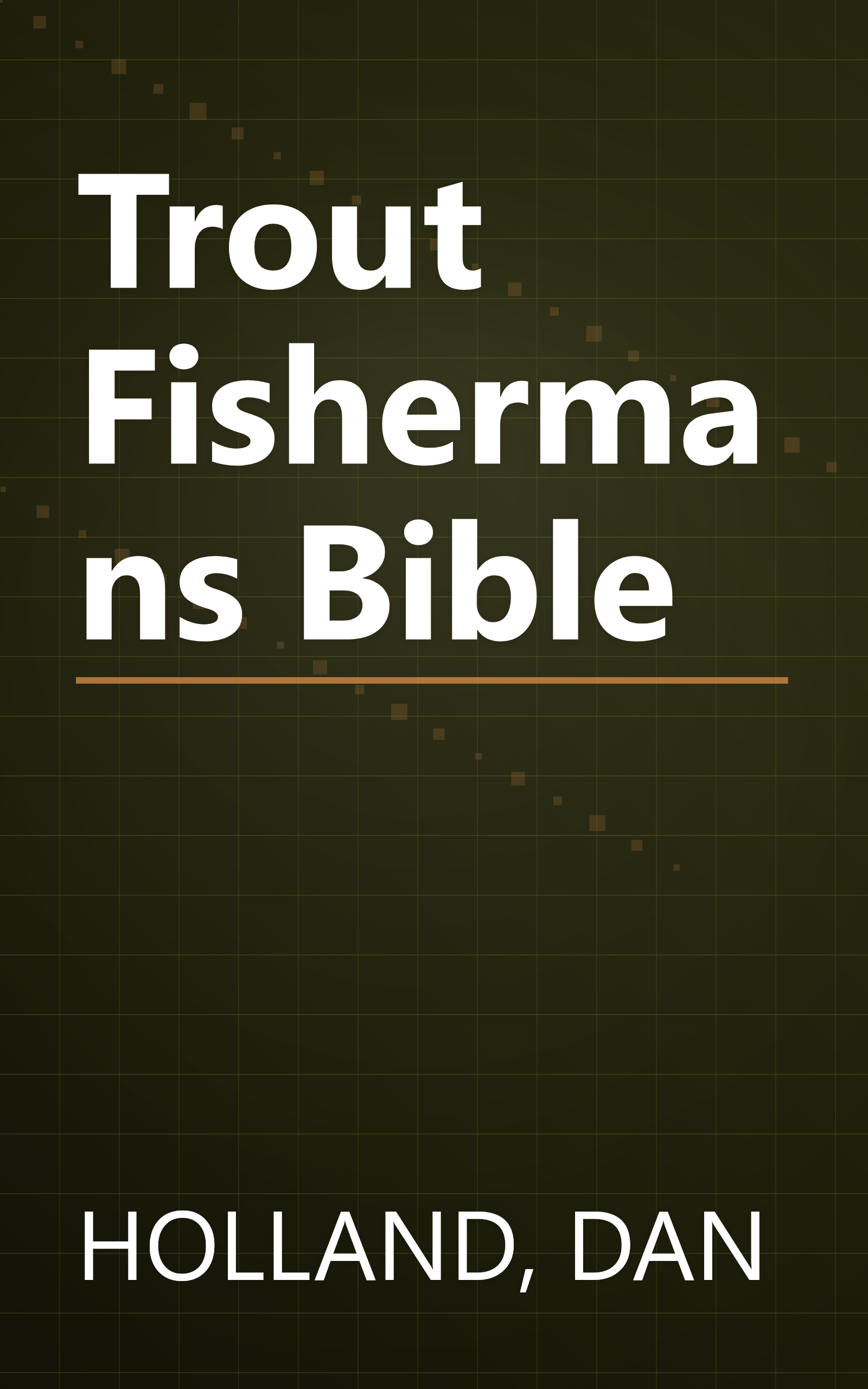 Trout Fishermans Bible book cover