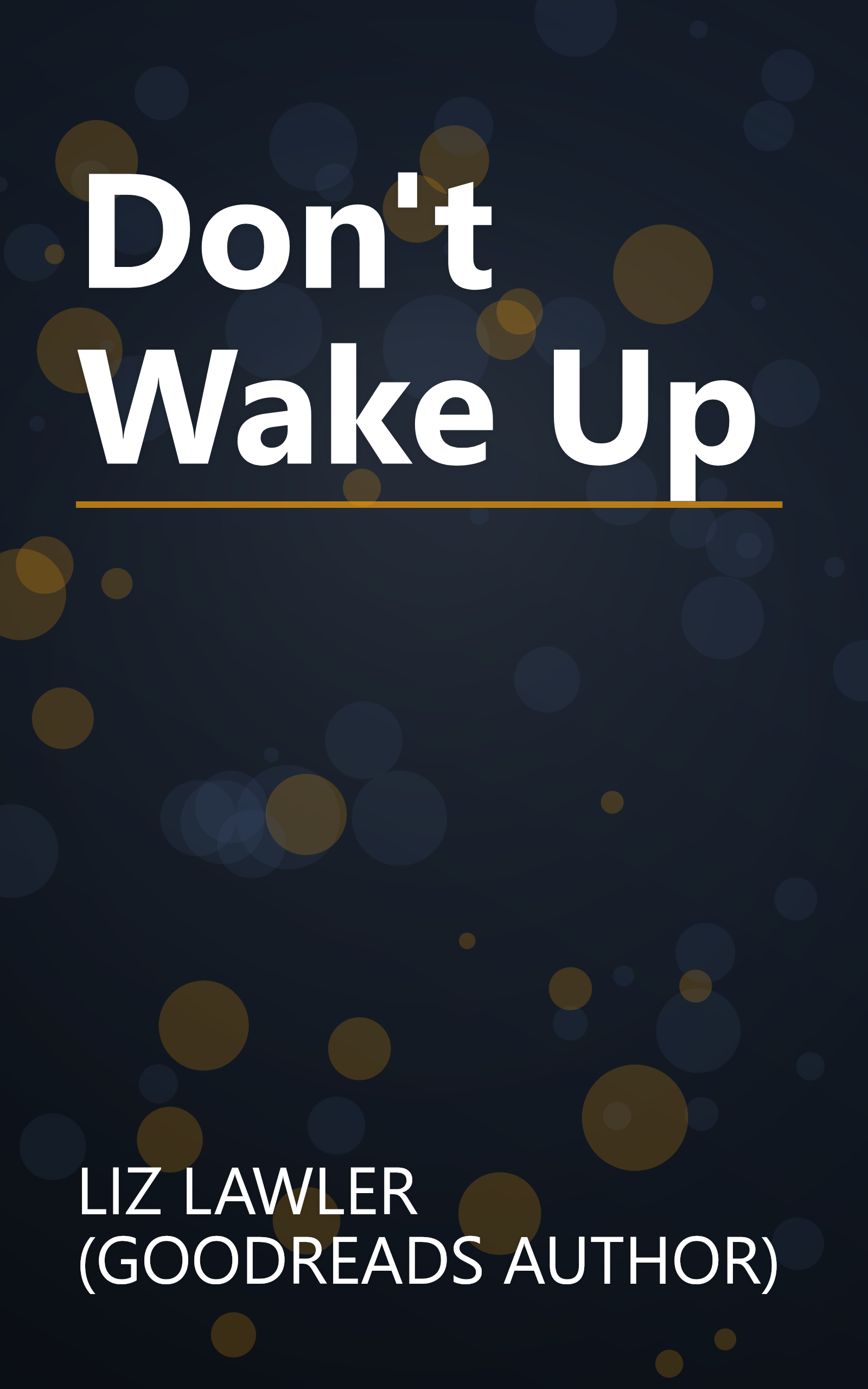 Don't Wake Up book cover