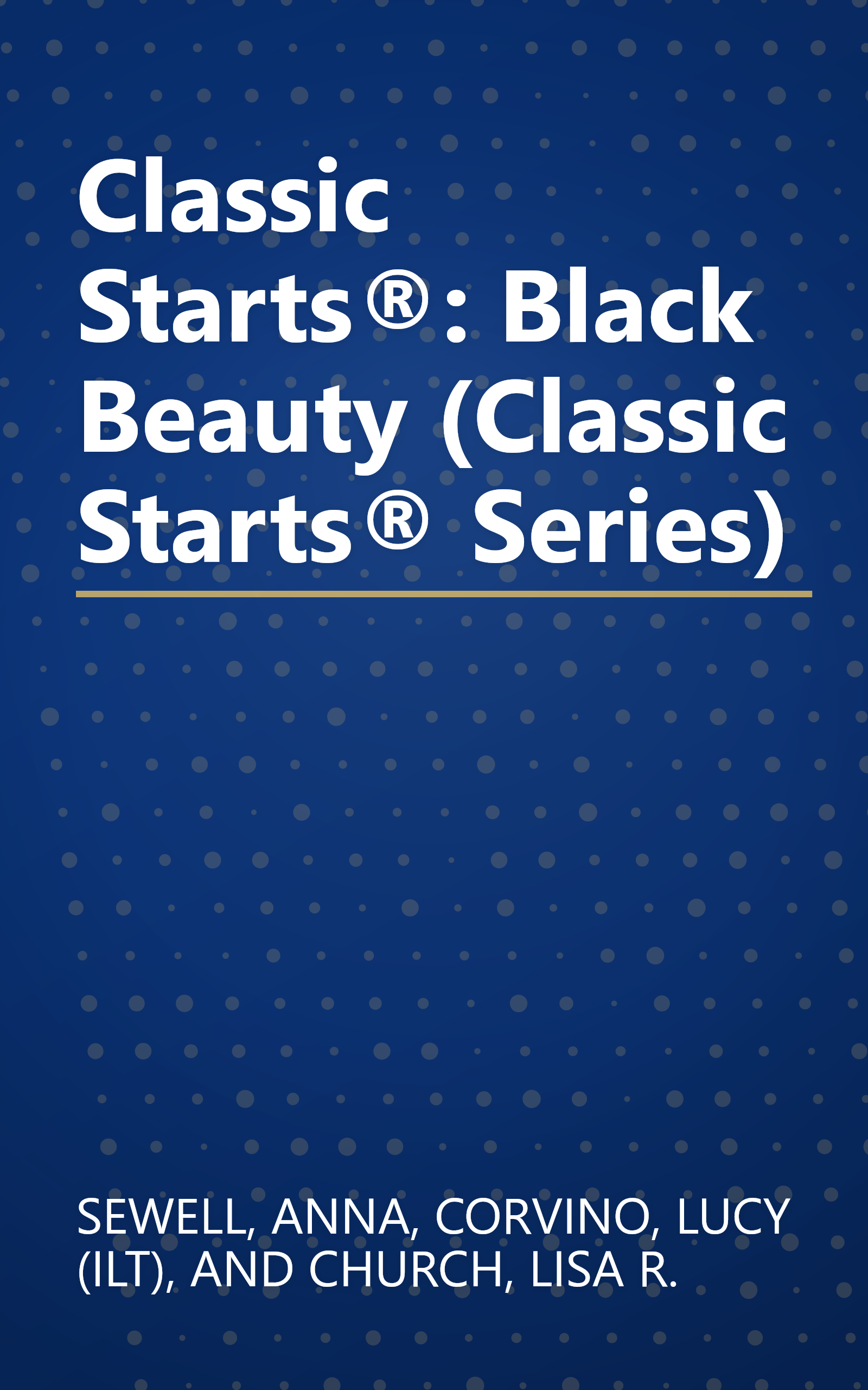 Classic Starts®: Black Beauty (Classic Starts® Series) book cover