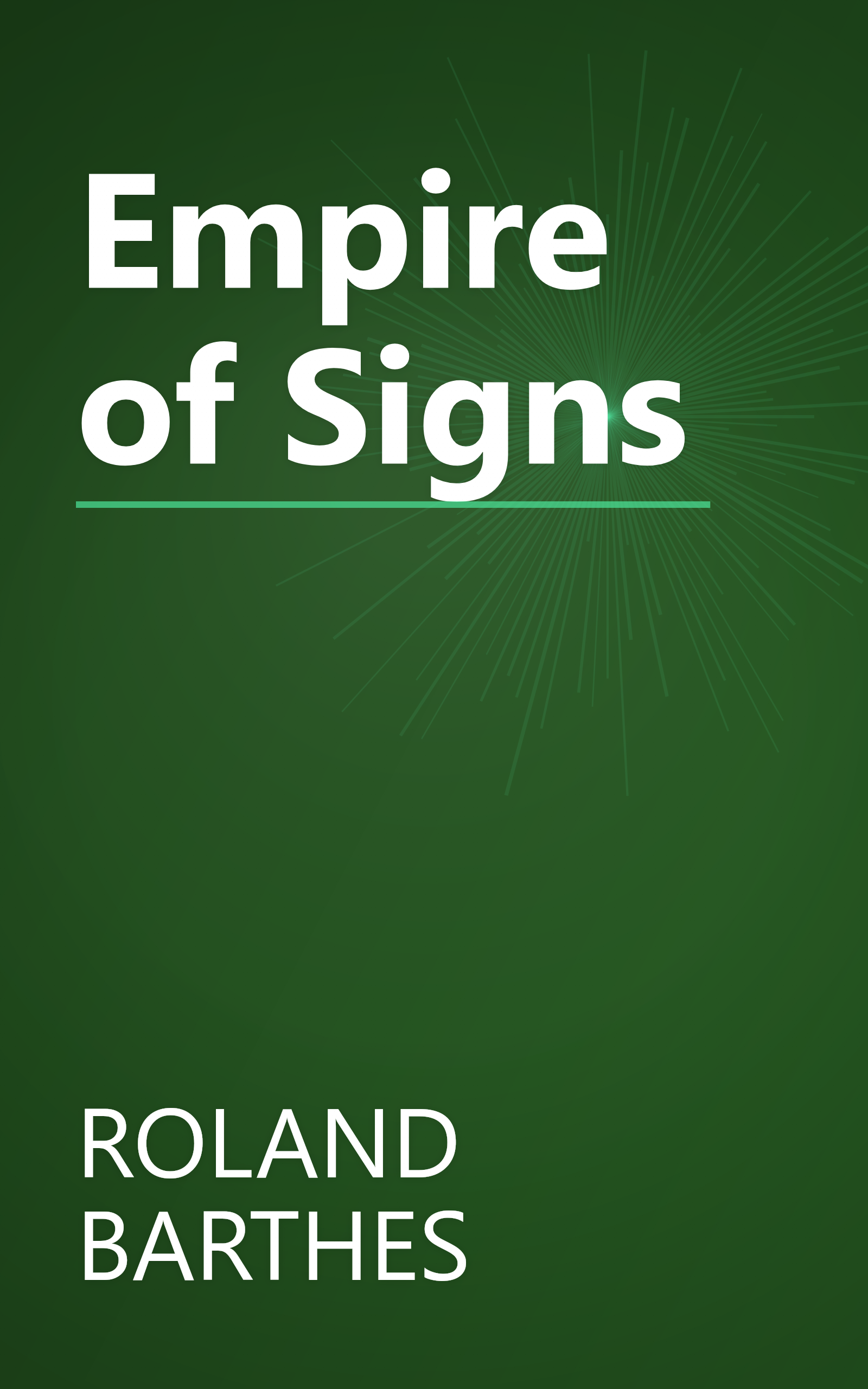 Empire of Signs book cover