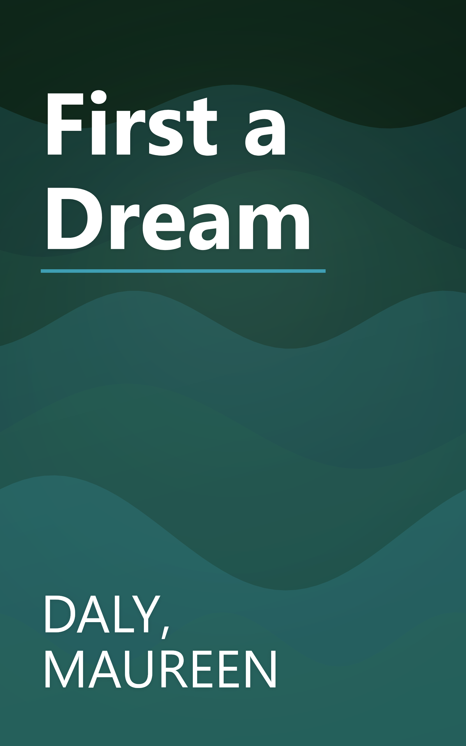 First a Dream book cover