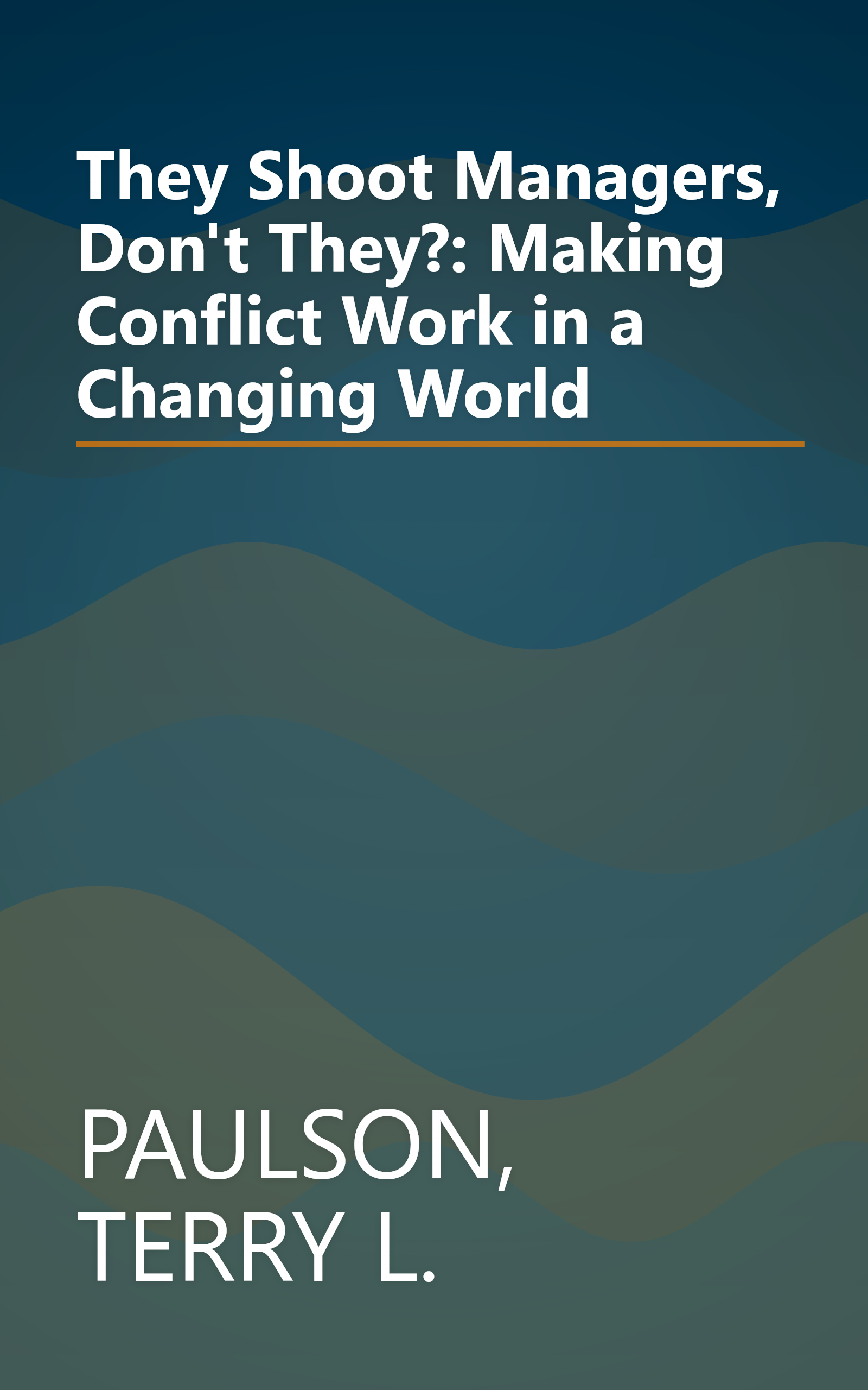 They Shoot Managers, Don't They?: Making Conflict Work in a Changing World book cover