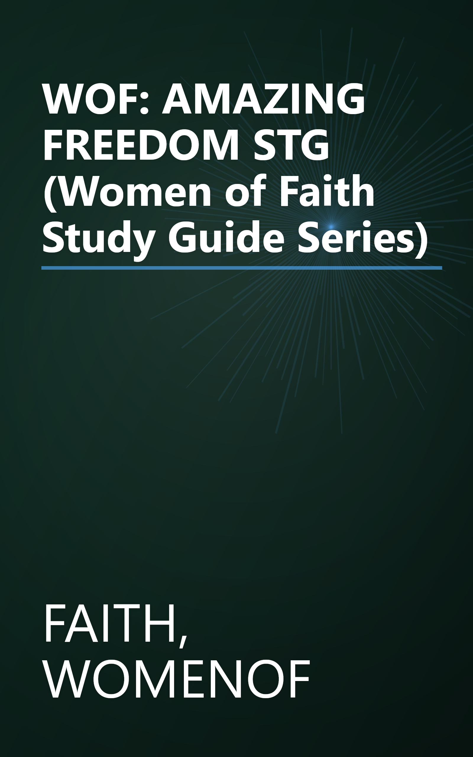 WOF: AMAZING FREEDOM STG (Women of Faith Study Guide Series) book cover