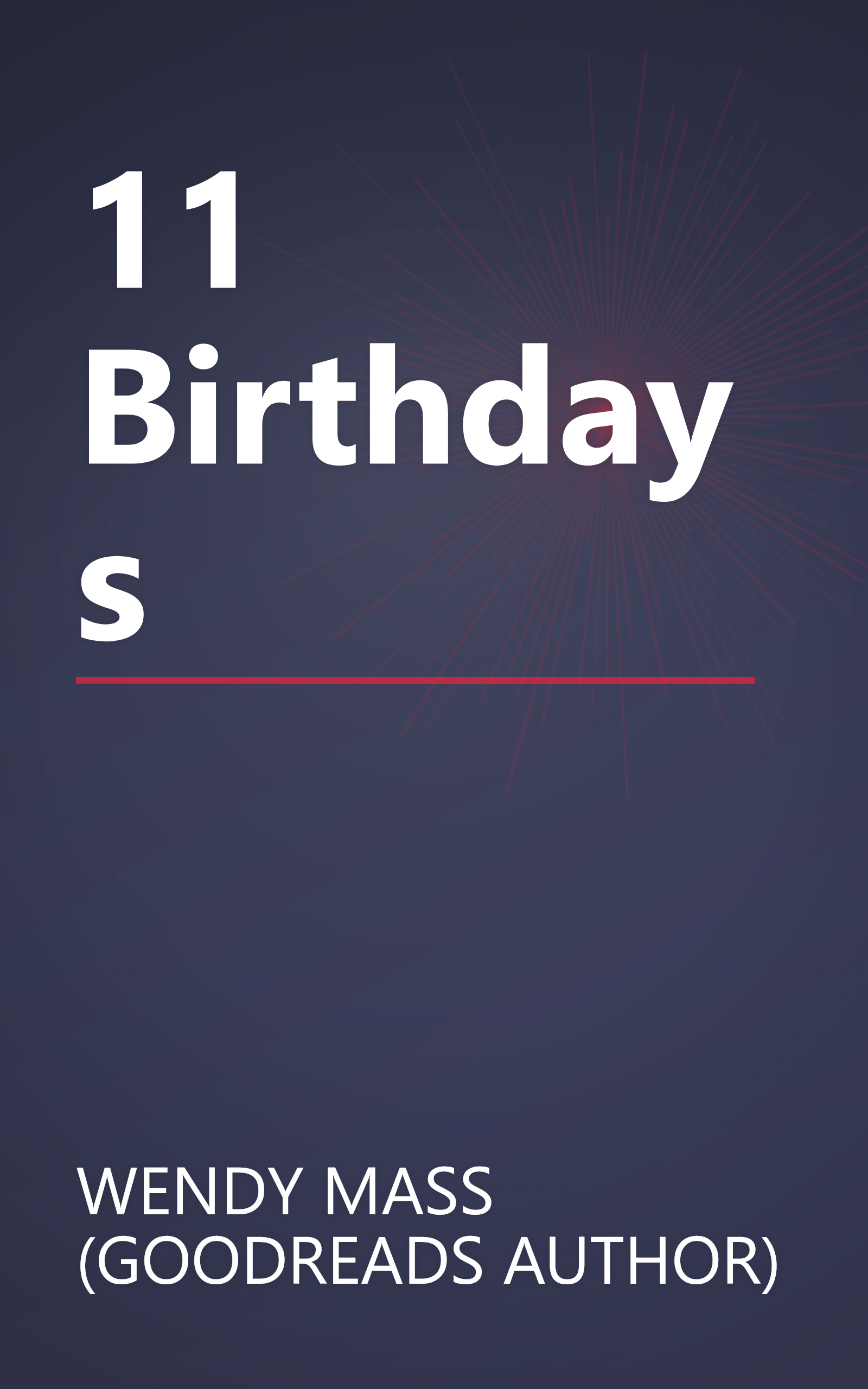 11 Birthdays book cover