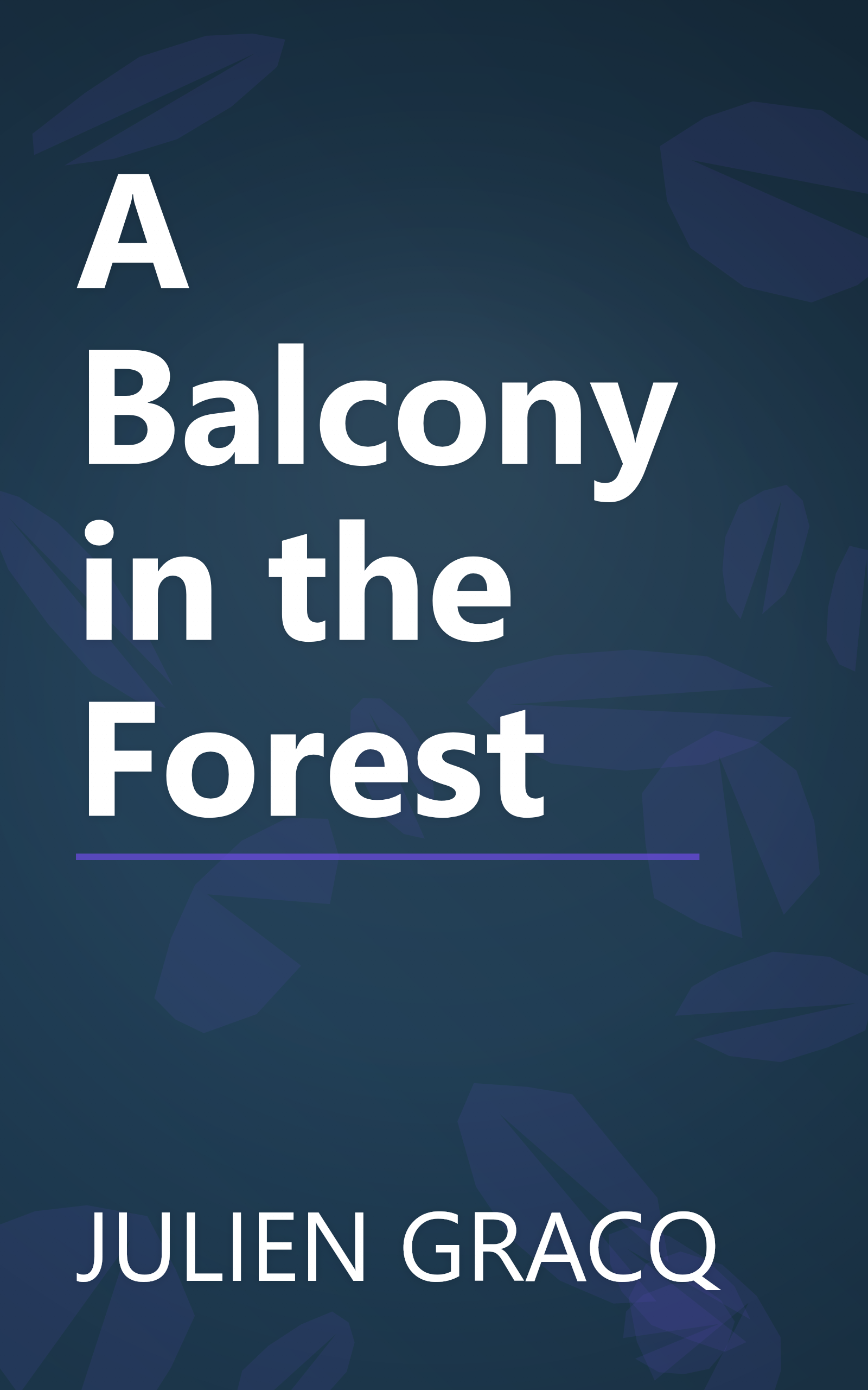 A Balcony in the Forest book cover