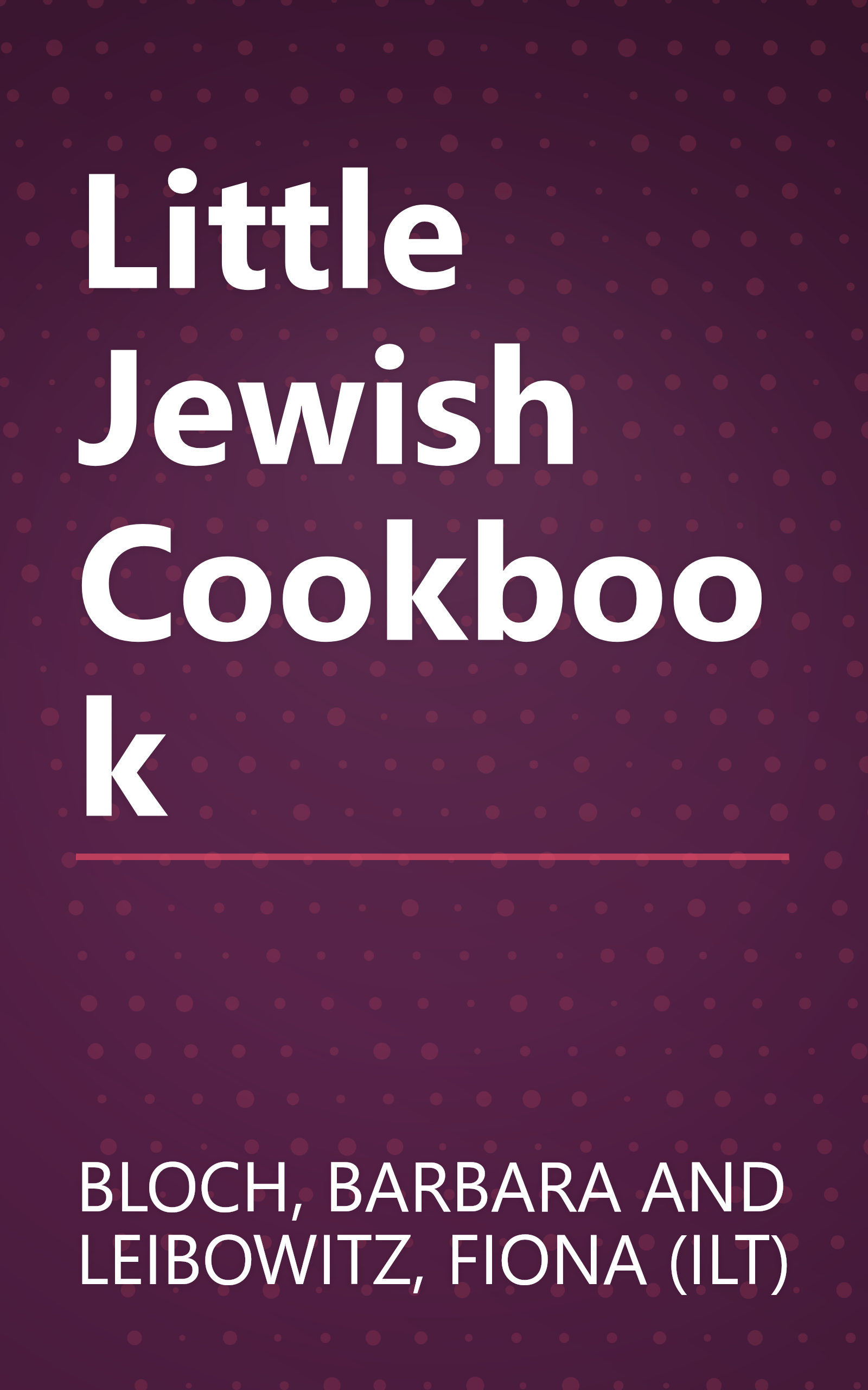Little Jewish Cookbook book cover