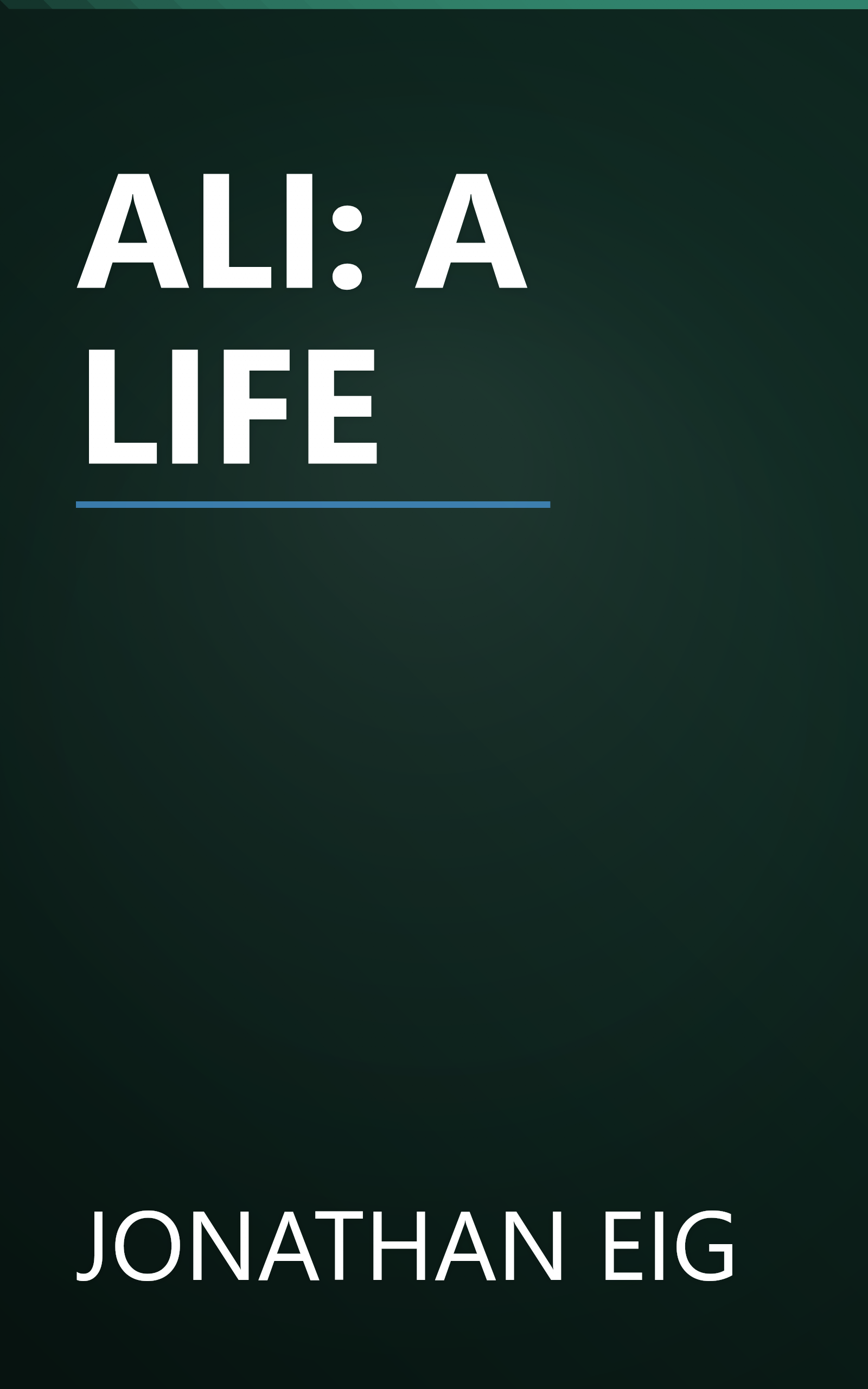ALI: A LIFE book cover