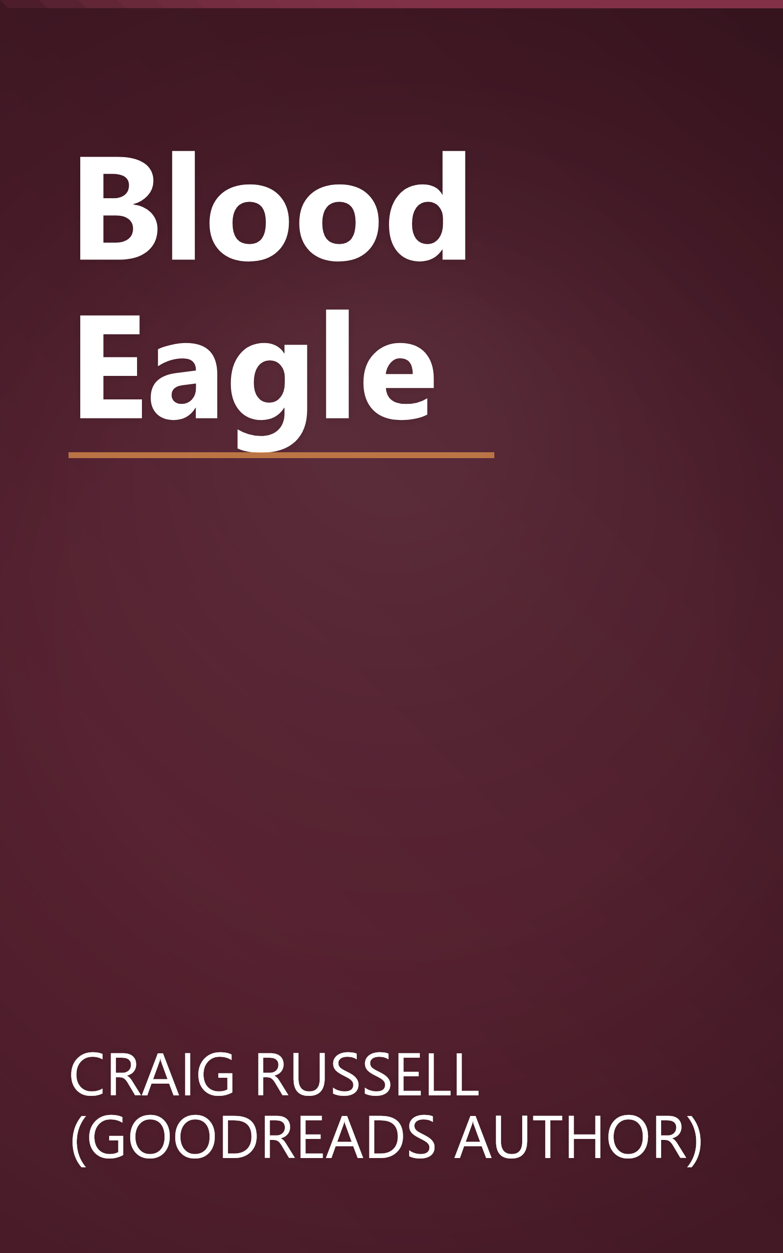 Blood Eagle book cover