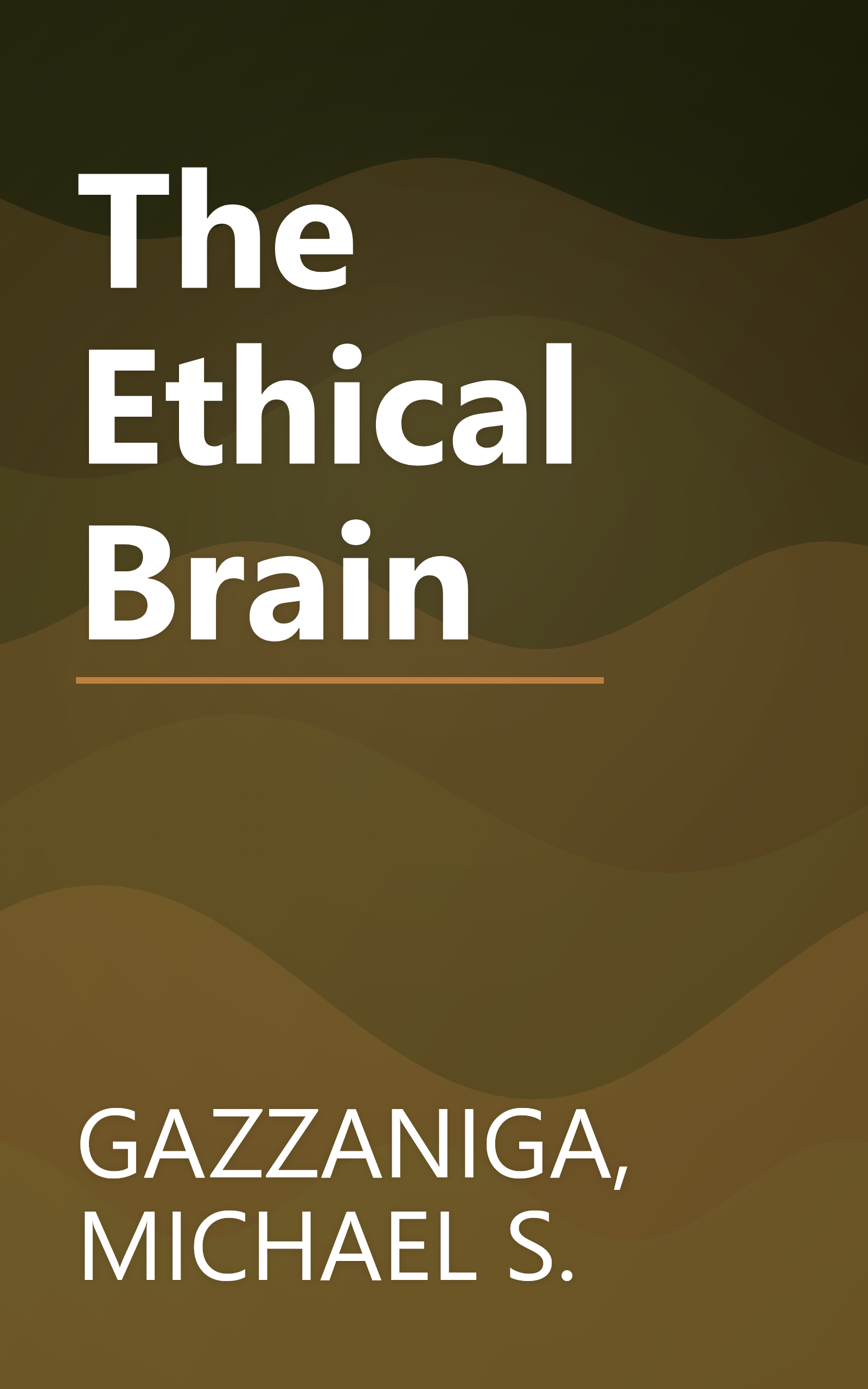 The Ethical Brain book cover
