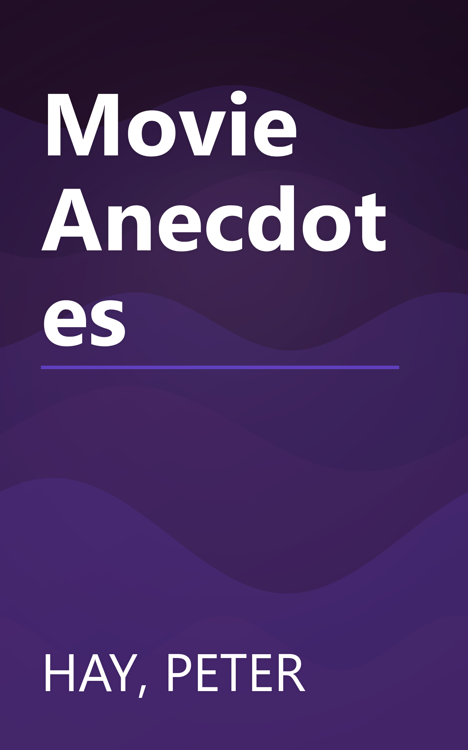 Movie Anecdotes book cover