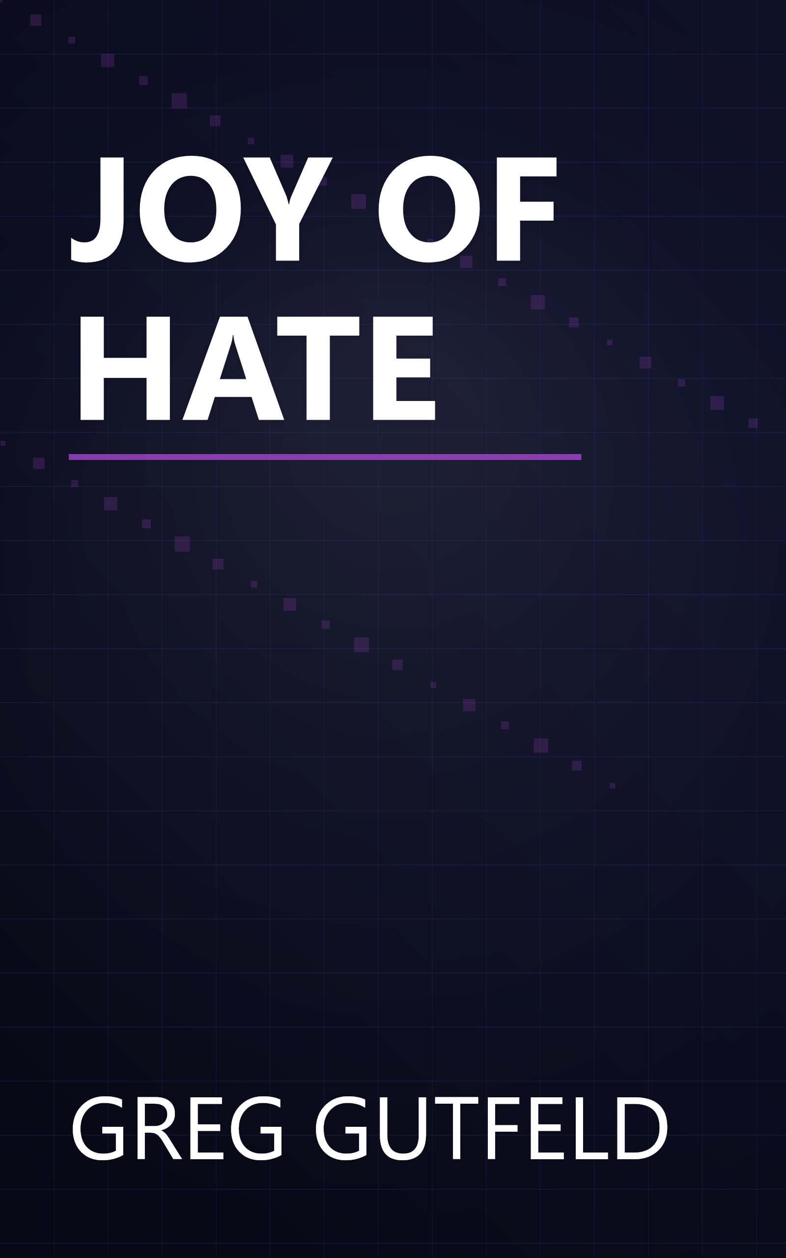 JOY OF HATE book cover