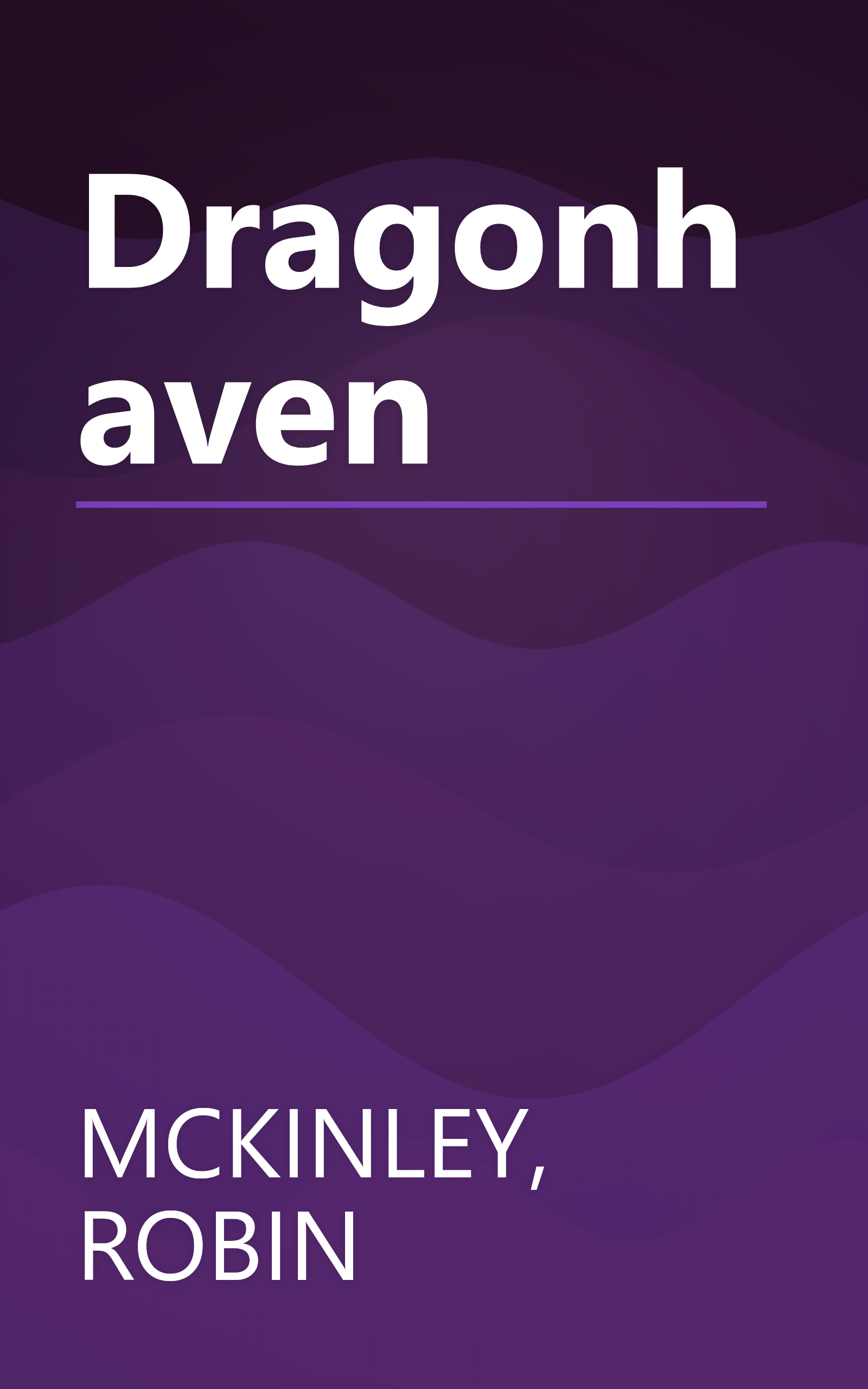 Dragonhaven book cover
