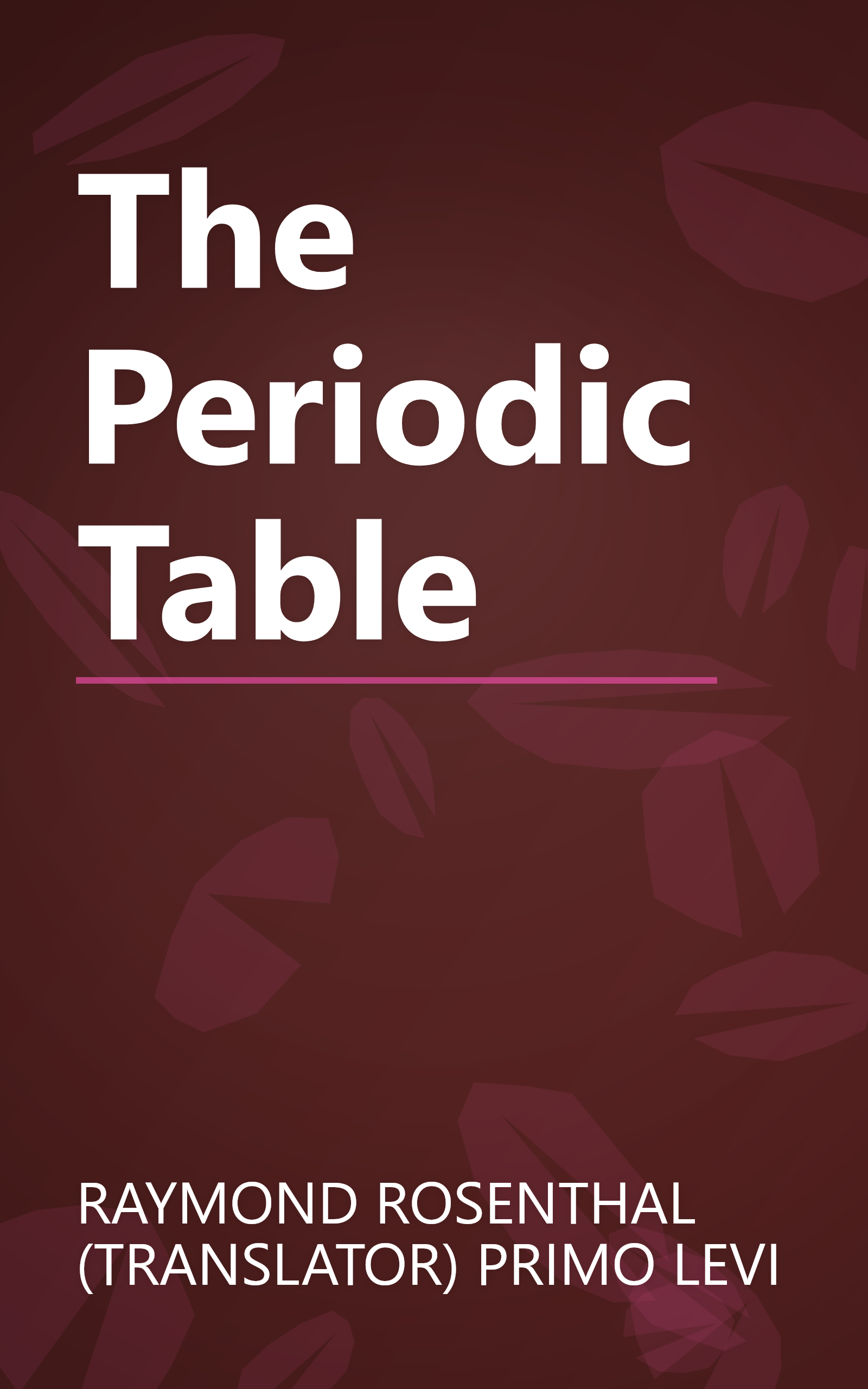 The Periodic Table book cover