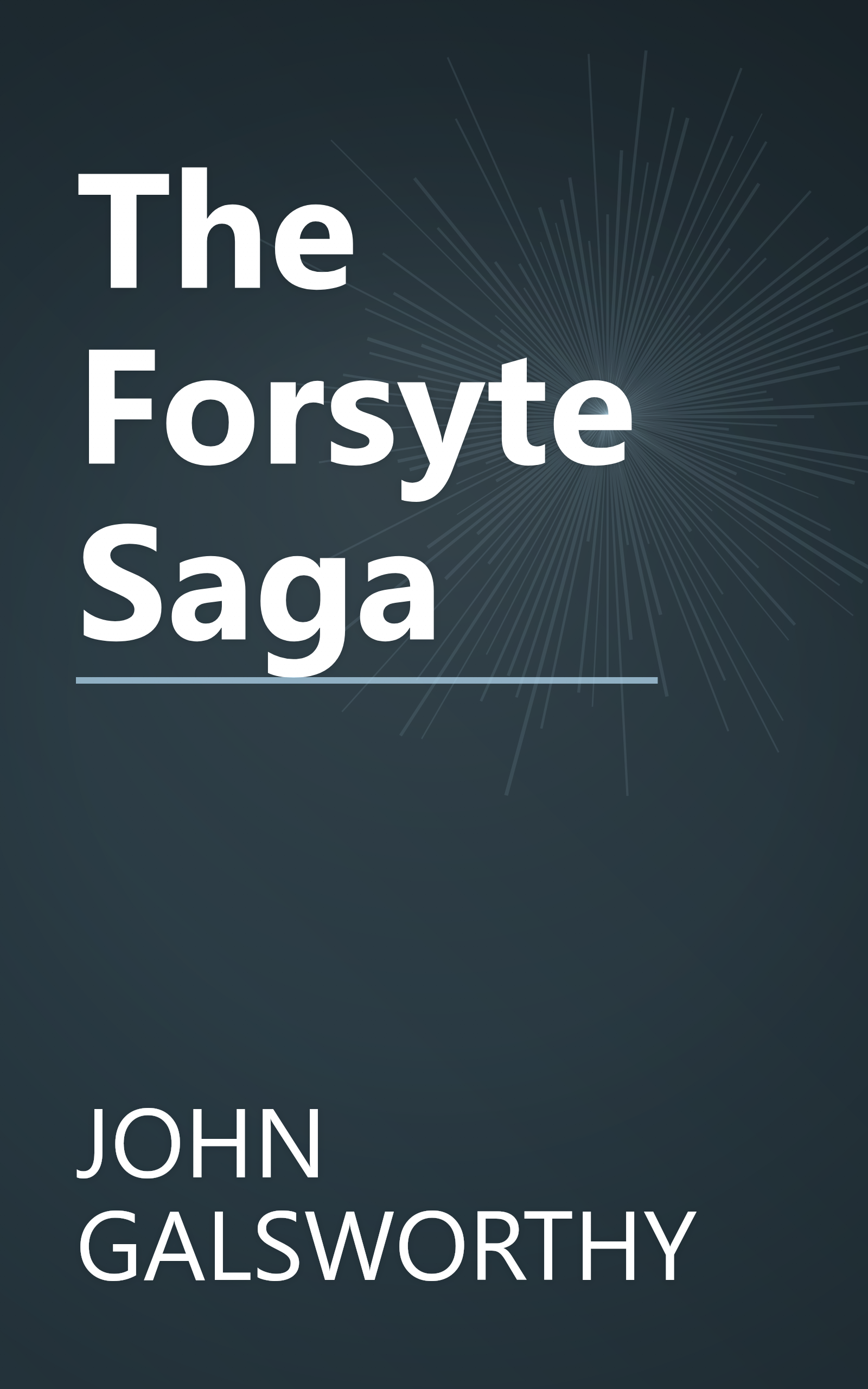 The Forsyte Saga book cover