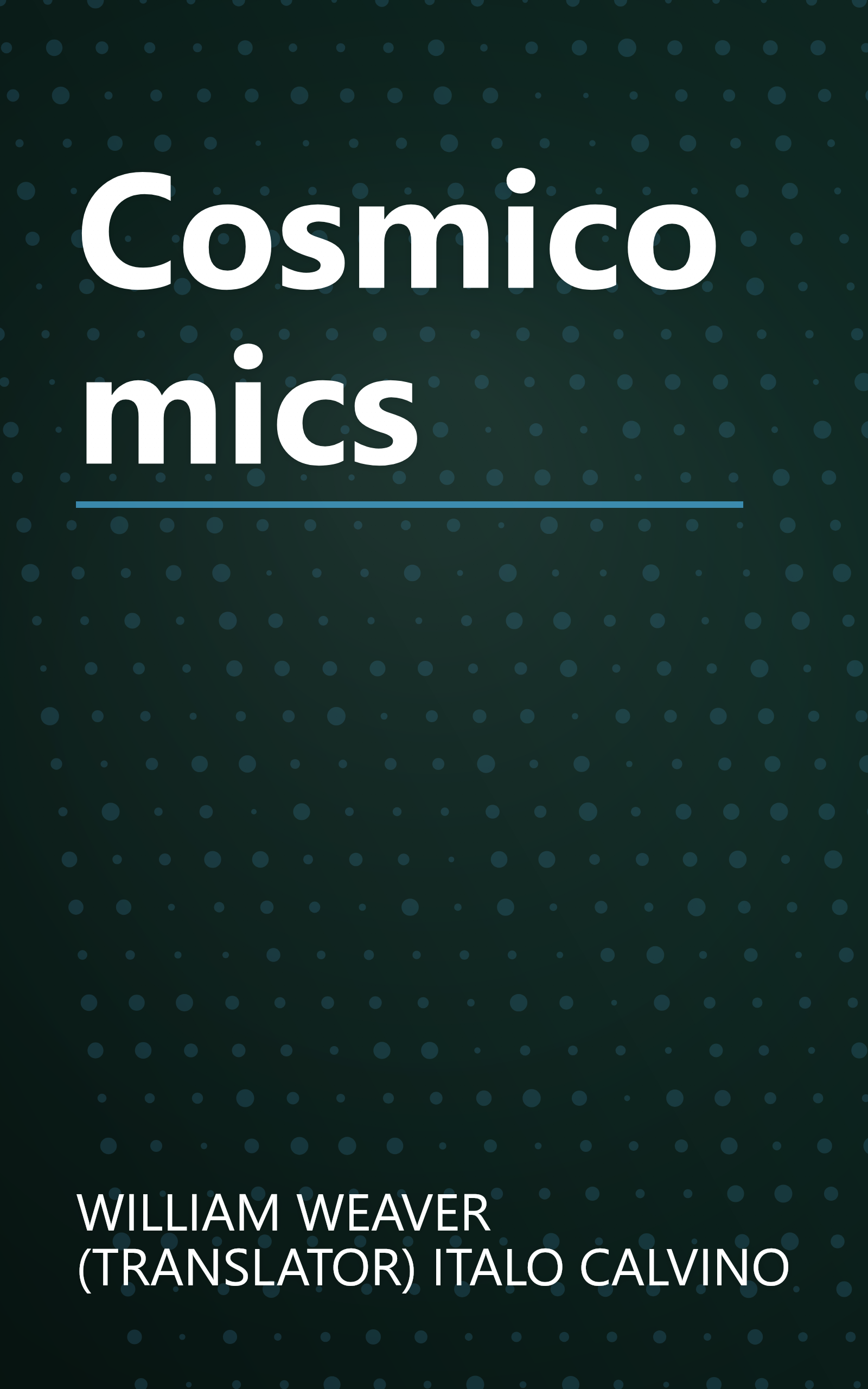 Cosmicomics book cover