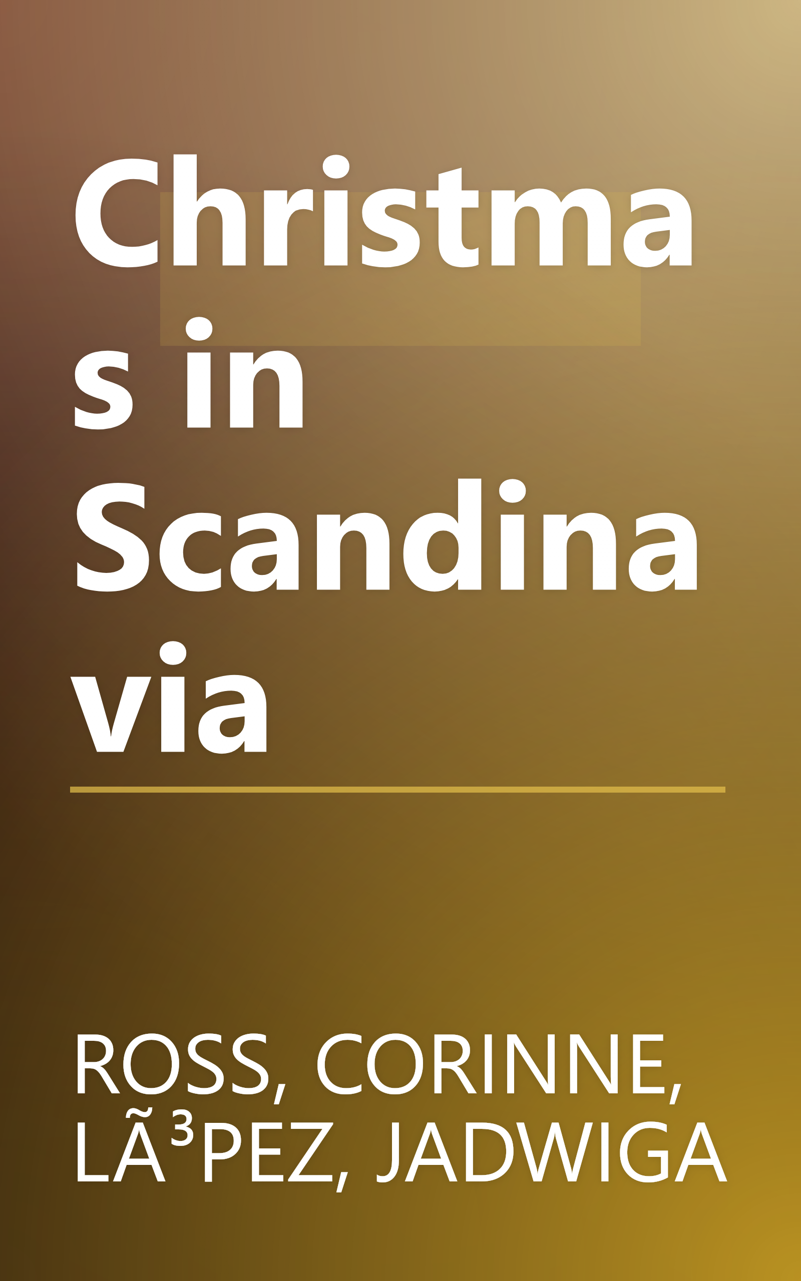 Christmas in Scandinavia book cover