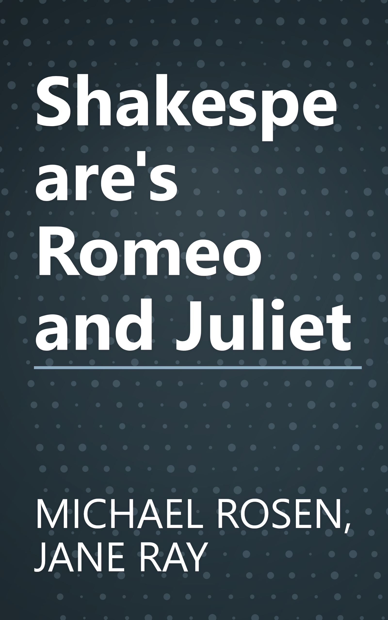 Shakespeare's Romeo and Juliet book cover